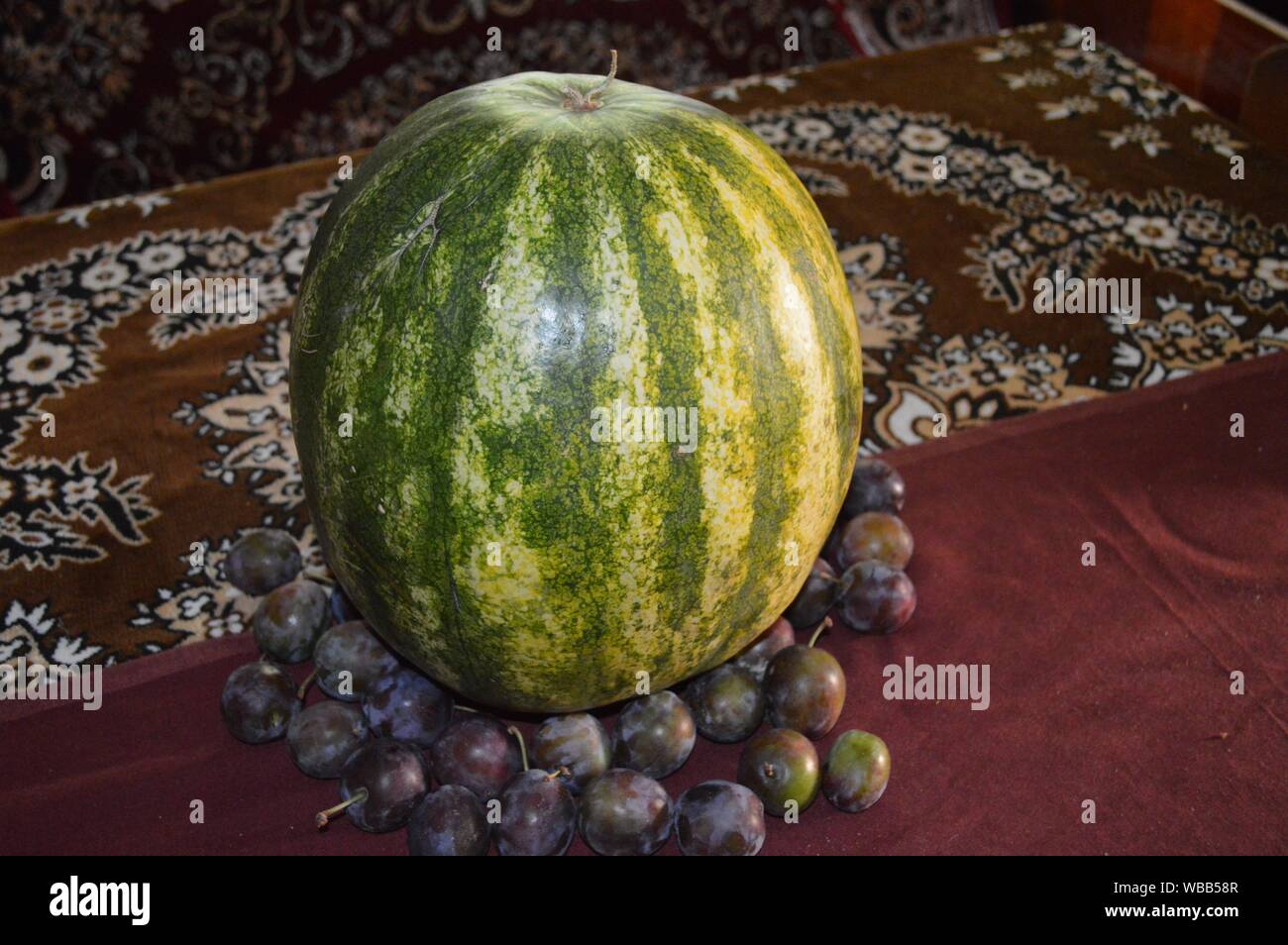 Watermelon painting hi-res stock photography and images - Alamy