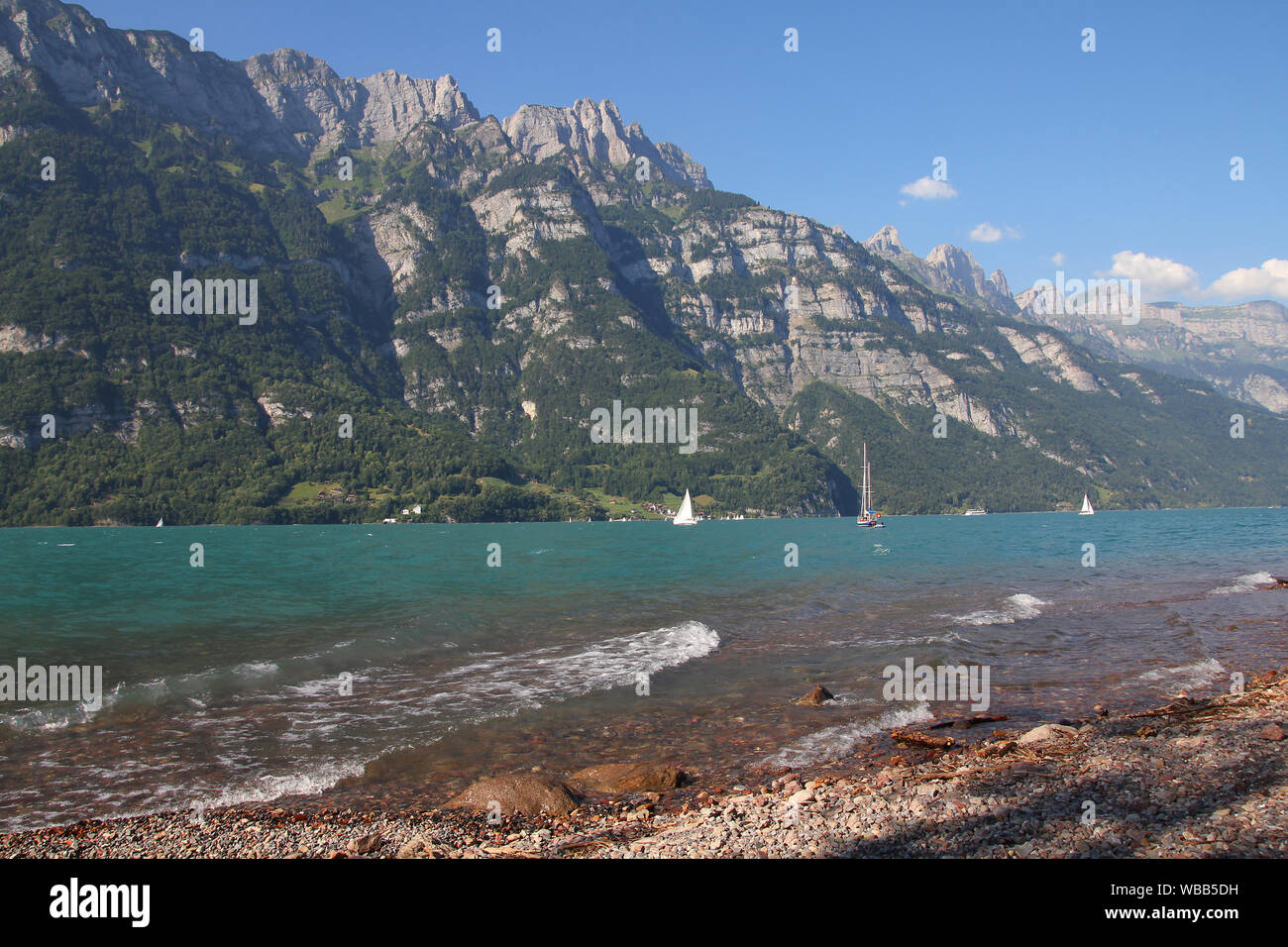 Walensee lake hi-res stock photography and images - Alamy
