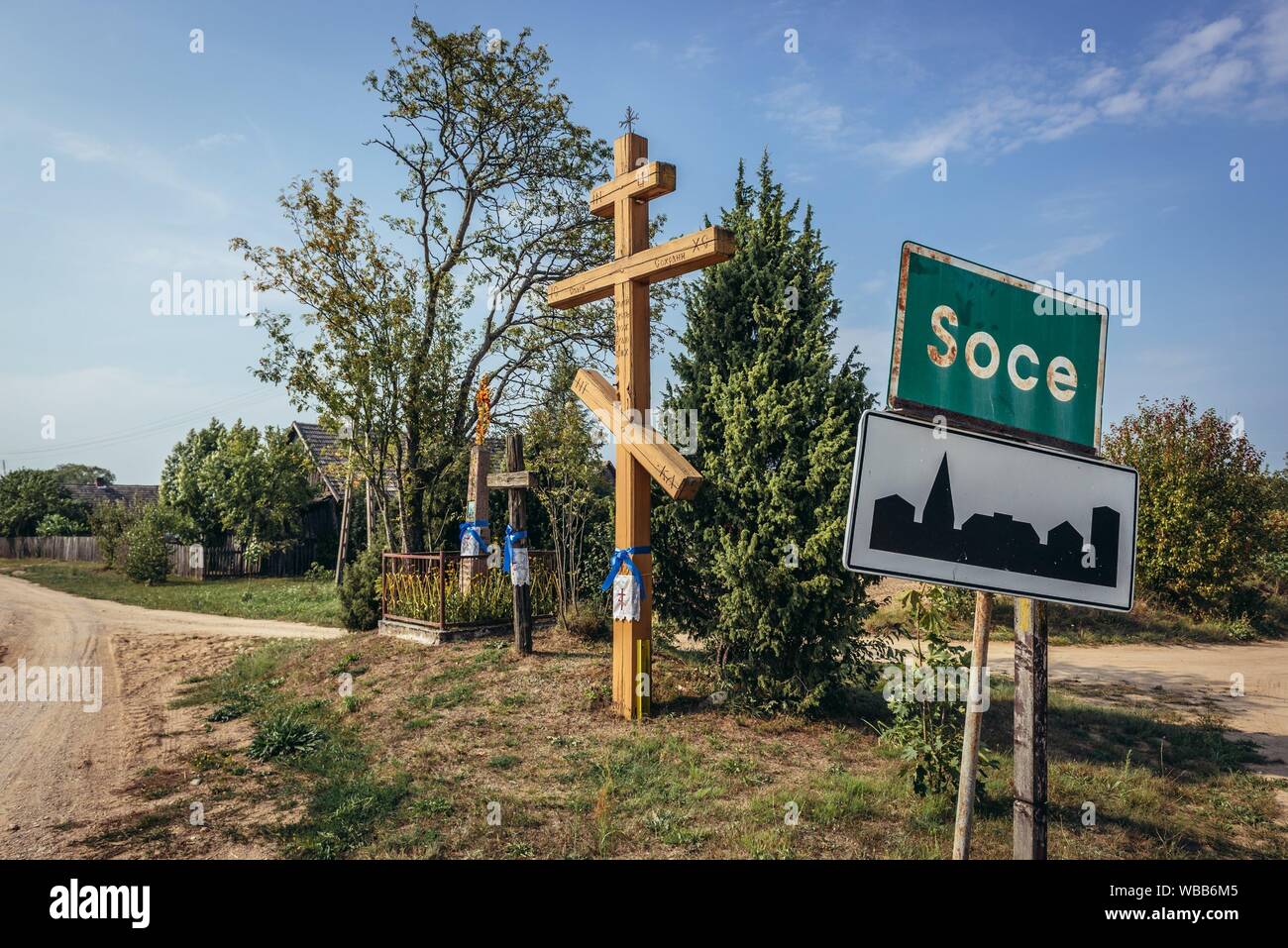 Roadside shrine rural poland hi-res stock photography and images - Alamy