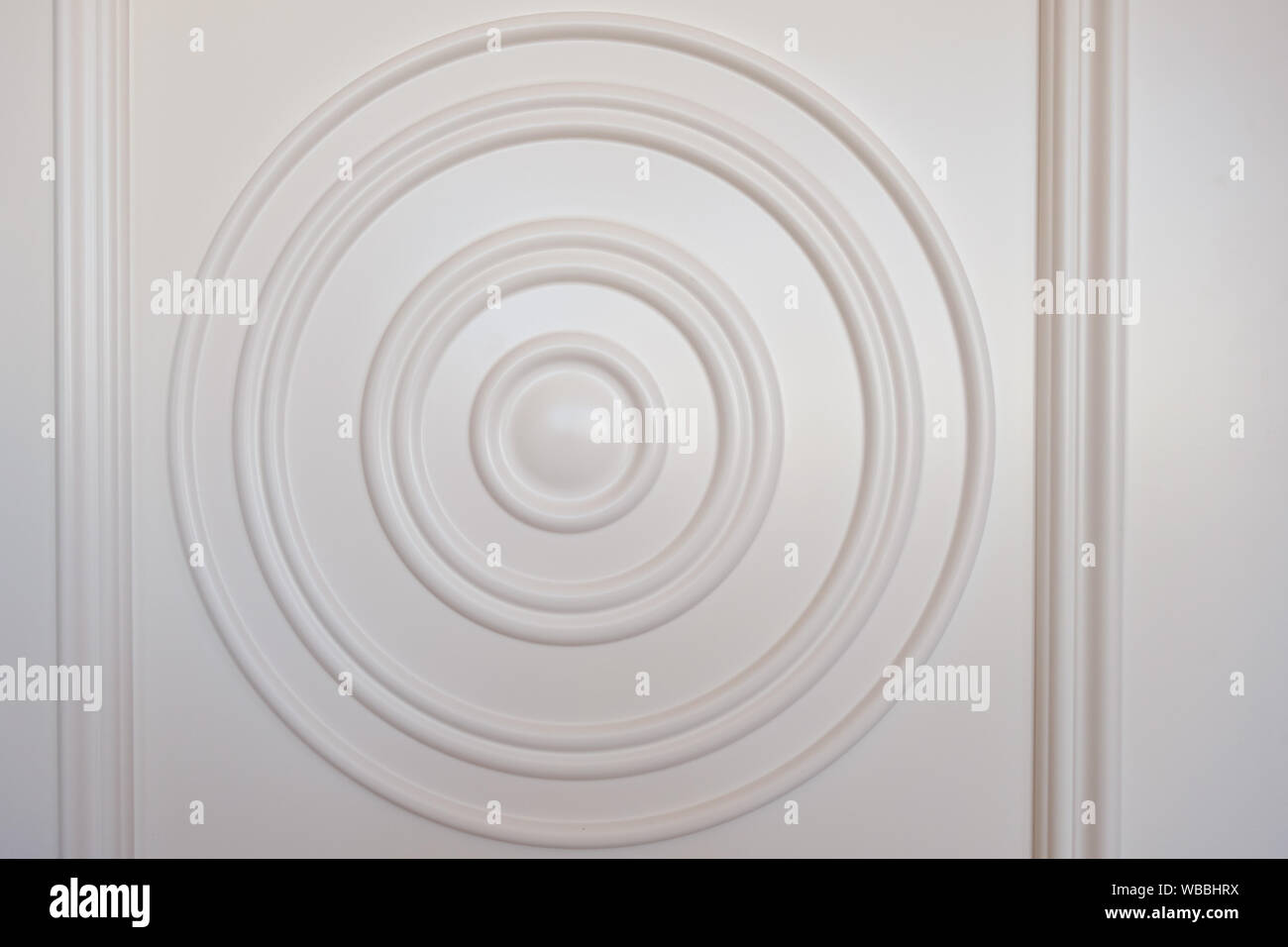 Round embossed details in the decoration of the interior. Decorative ...