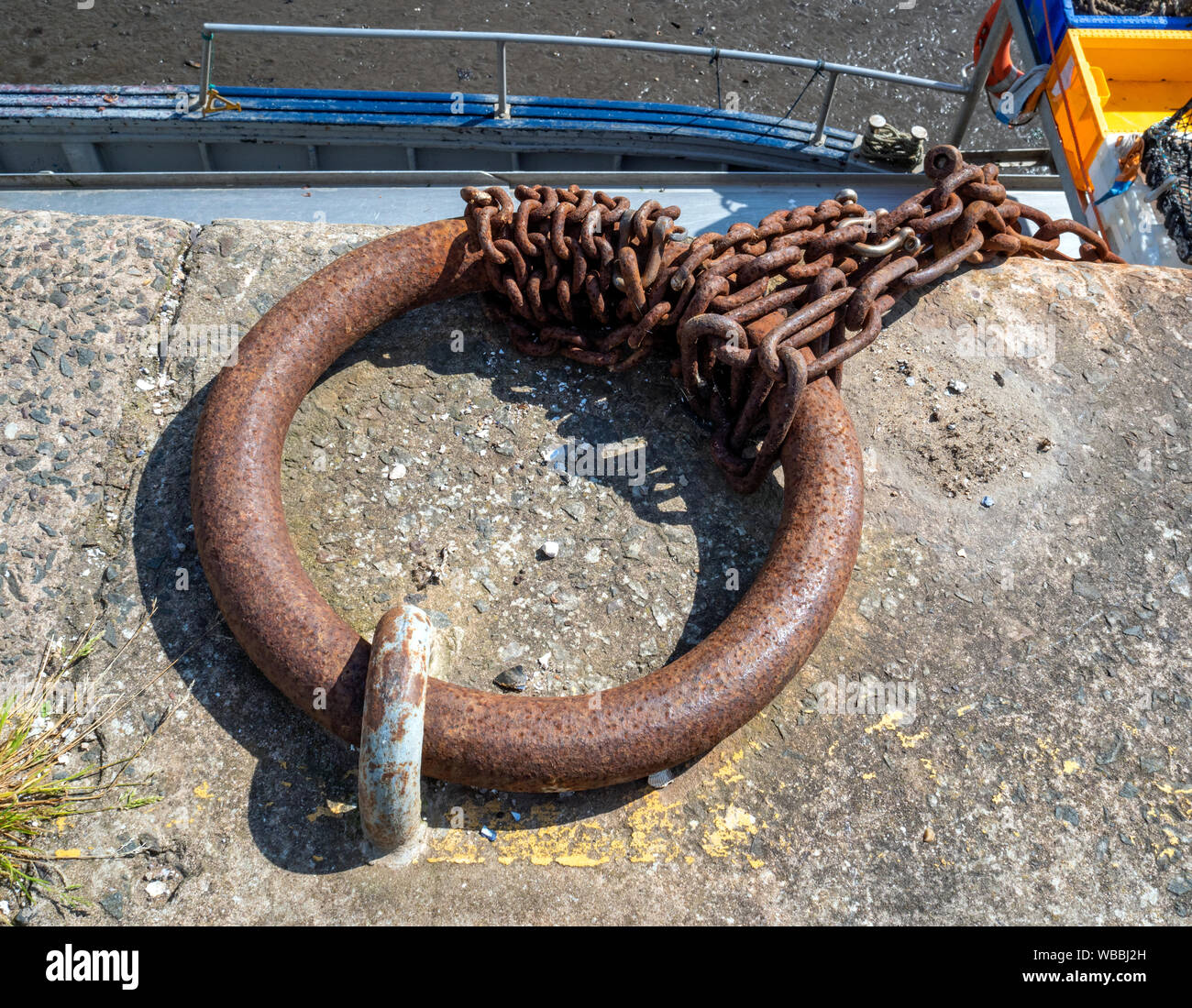 Fisherrow Harbour, Musselburgh, East Lothian, Scotland, UK Stock Photo ...