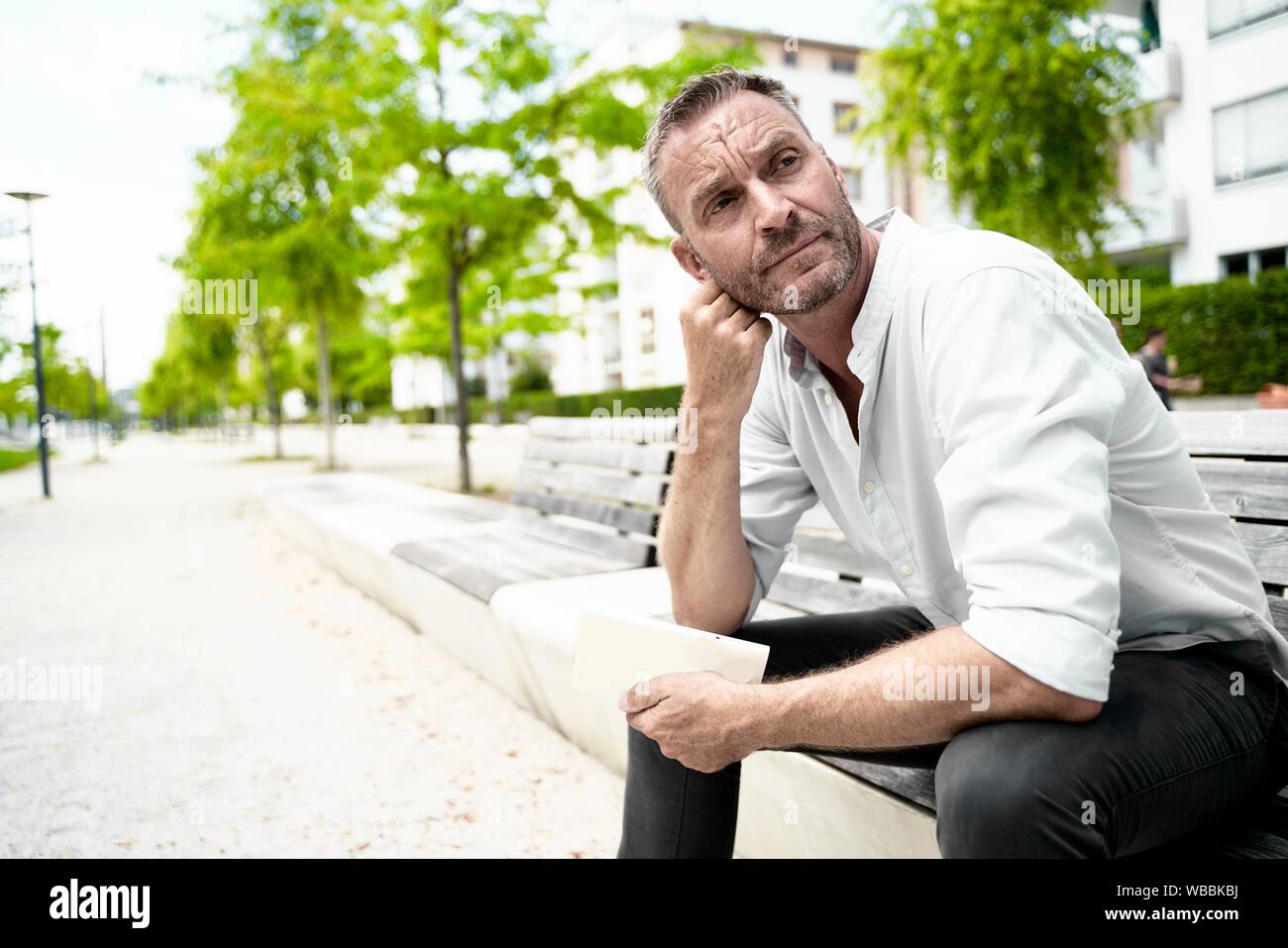Resting frown hi-res stock photography and images - Alamy