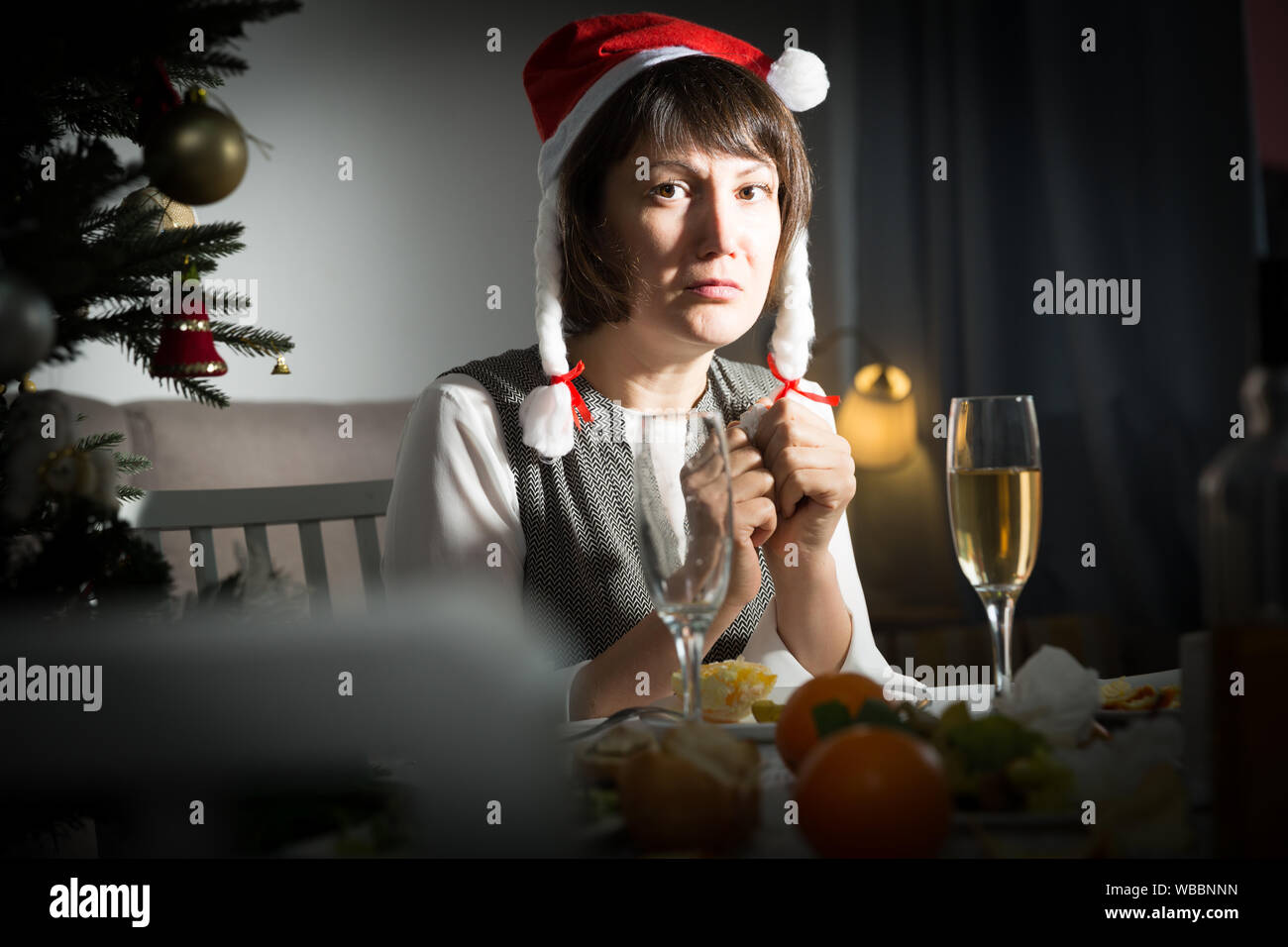 Sad santa glass hi-res stock photography and images - Alamy