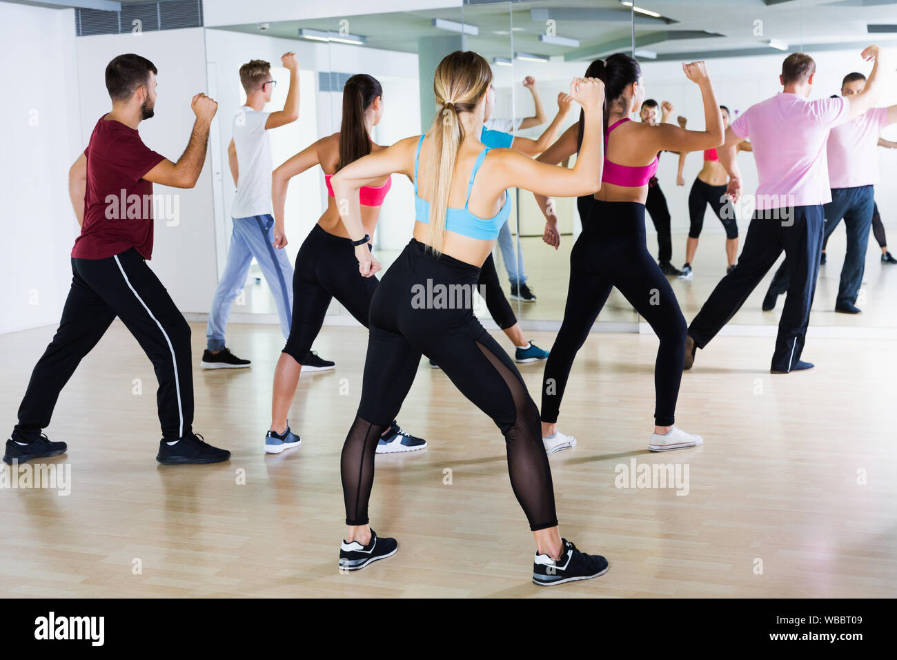 adults of different ages dancing at dance class Stock Photo - Alamy