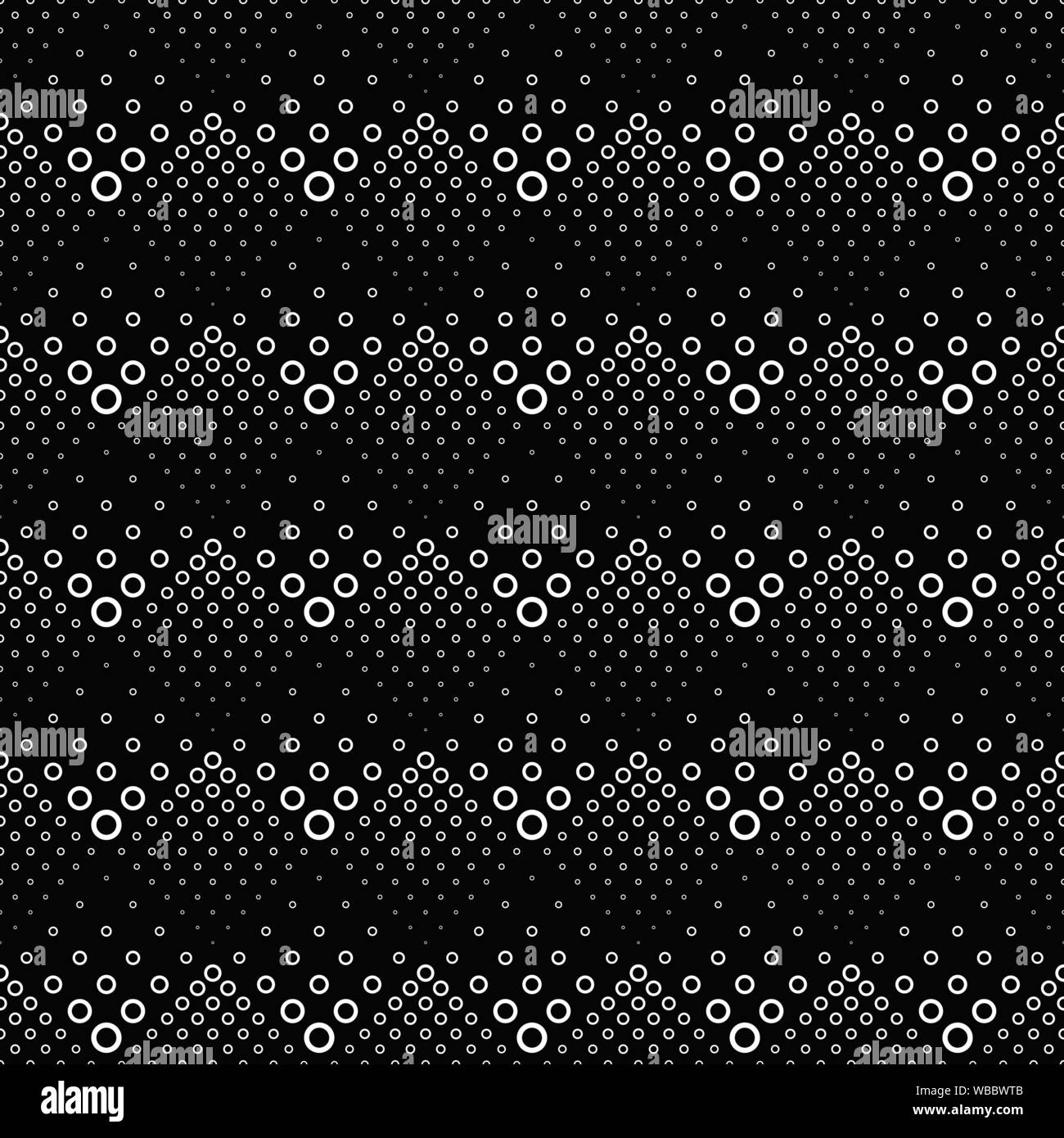 Abstract Circle Pattern Background Monochrome Vector Graphic Design