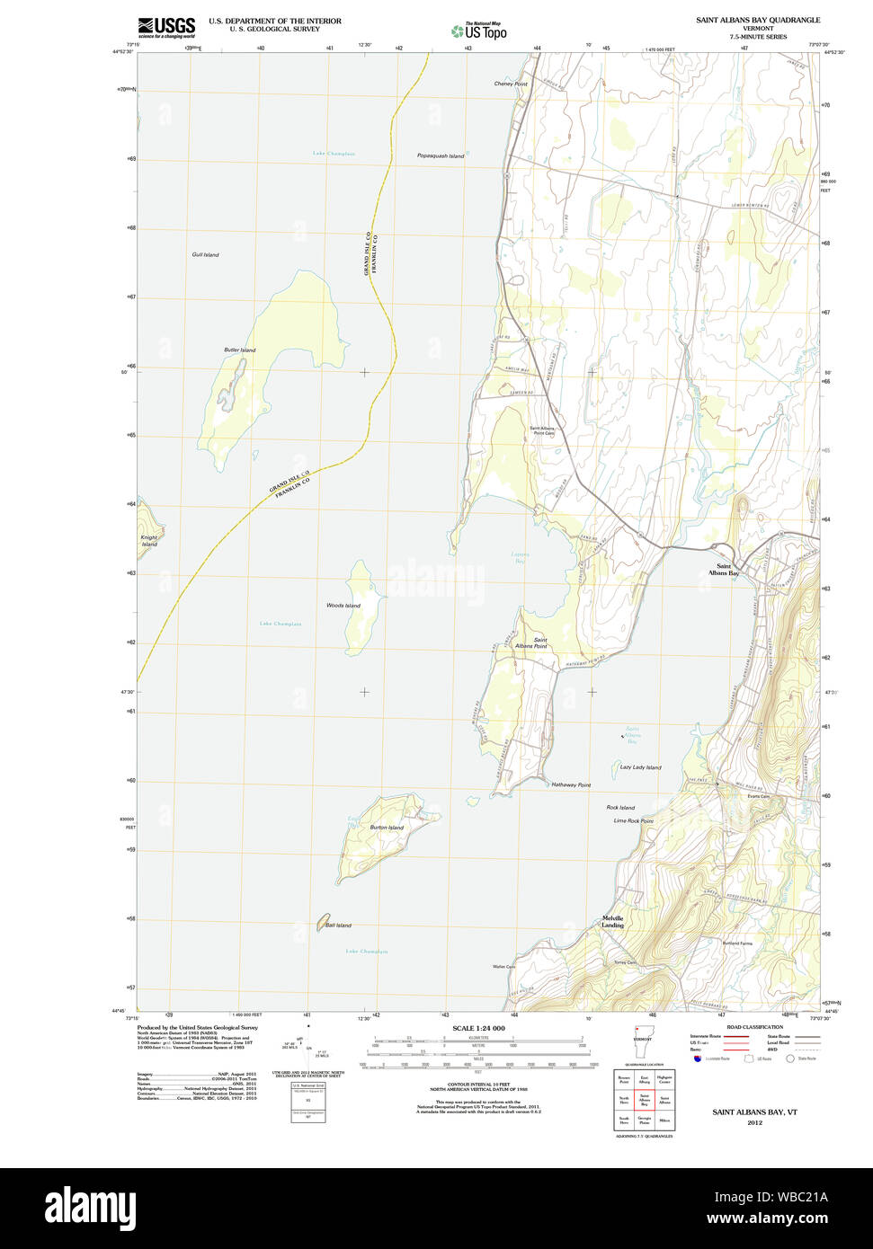 Saint albans bay hi-res stock photography and images - Alamy