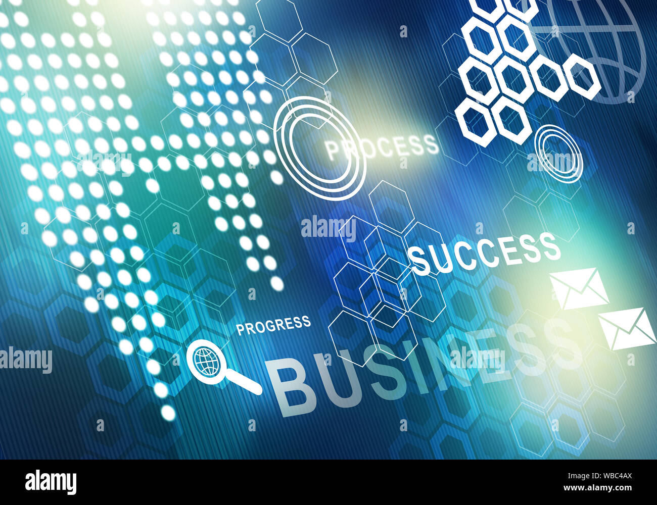 Digital background image presenting modern business concepts Stock ...
