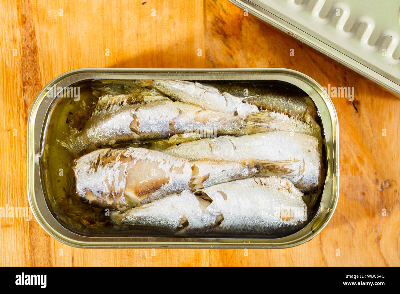 Pilchards tin hi-res stock photography and images - Alamy