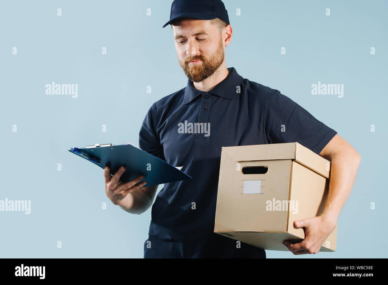 Checking Out His Package