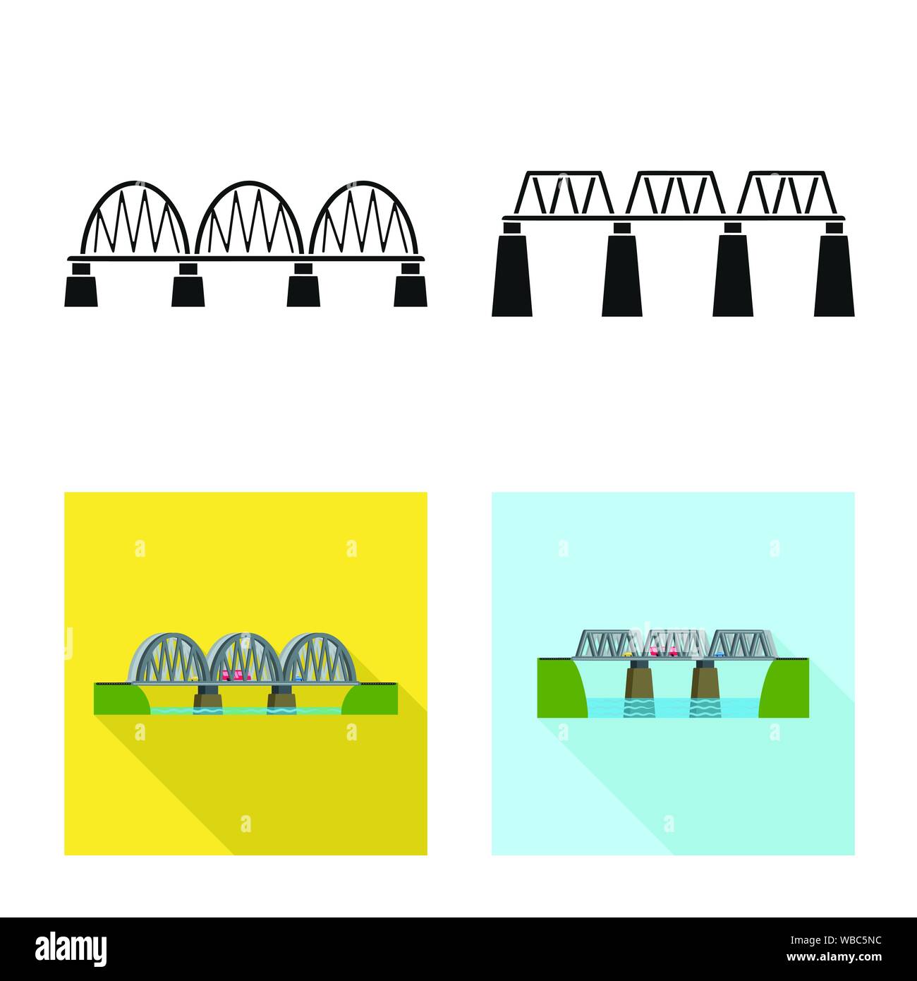 Isolated object of connection and design icon. Set of connection and ...