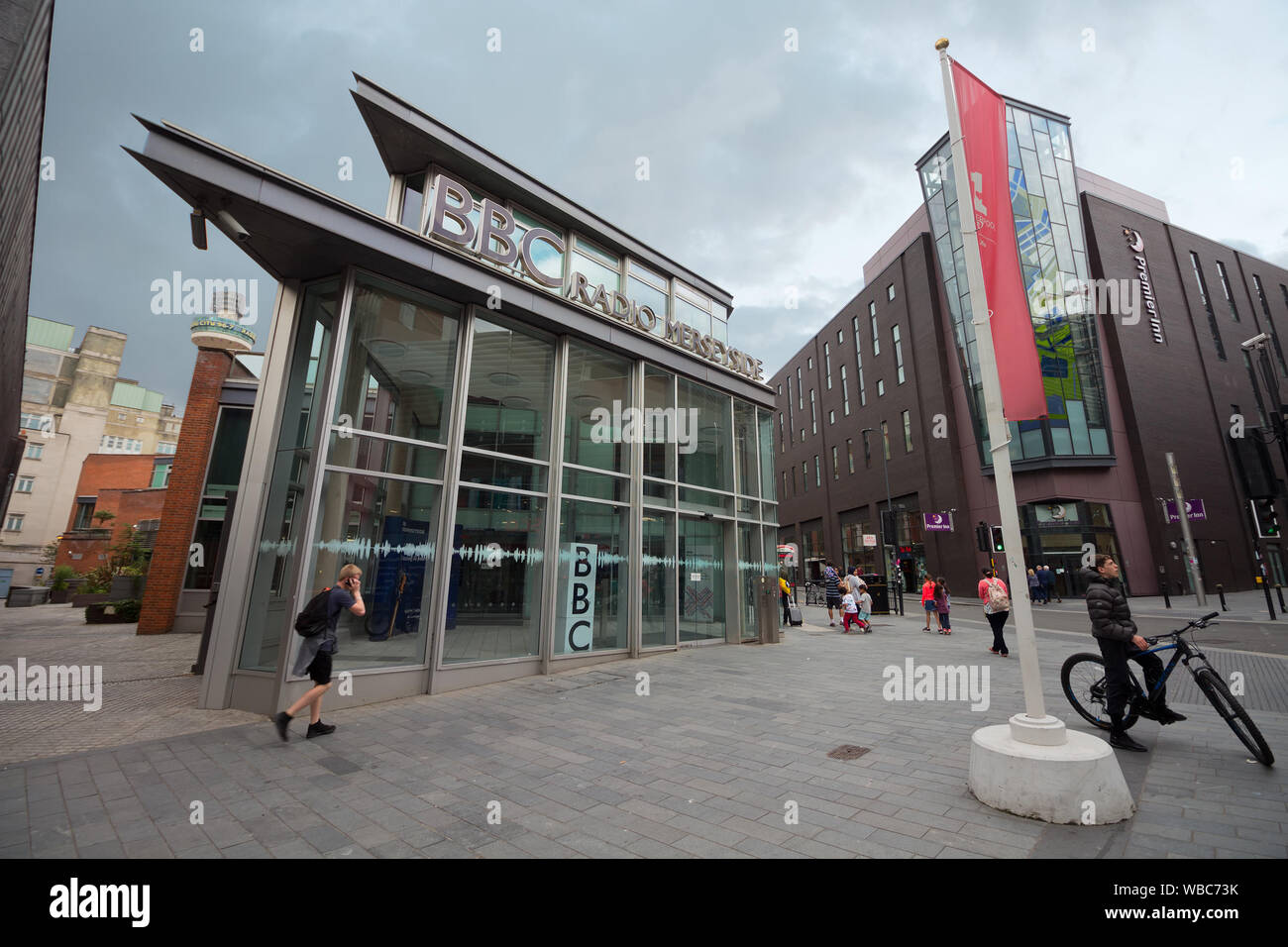 Exterior of Radio Merseyside studios in Hanover St Liverpool UK Stock ...