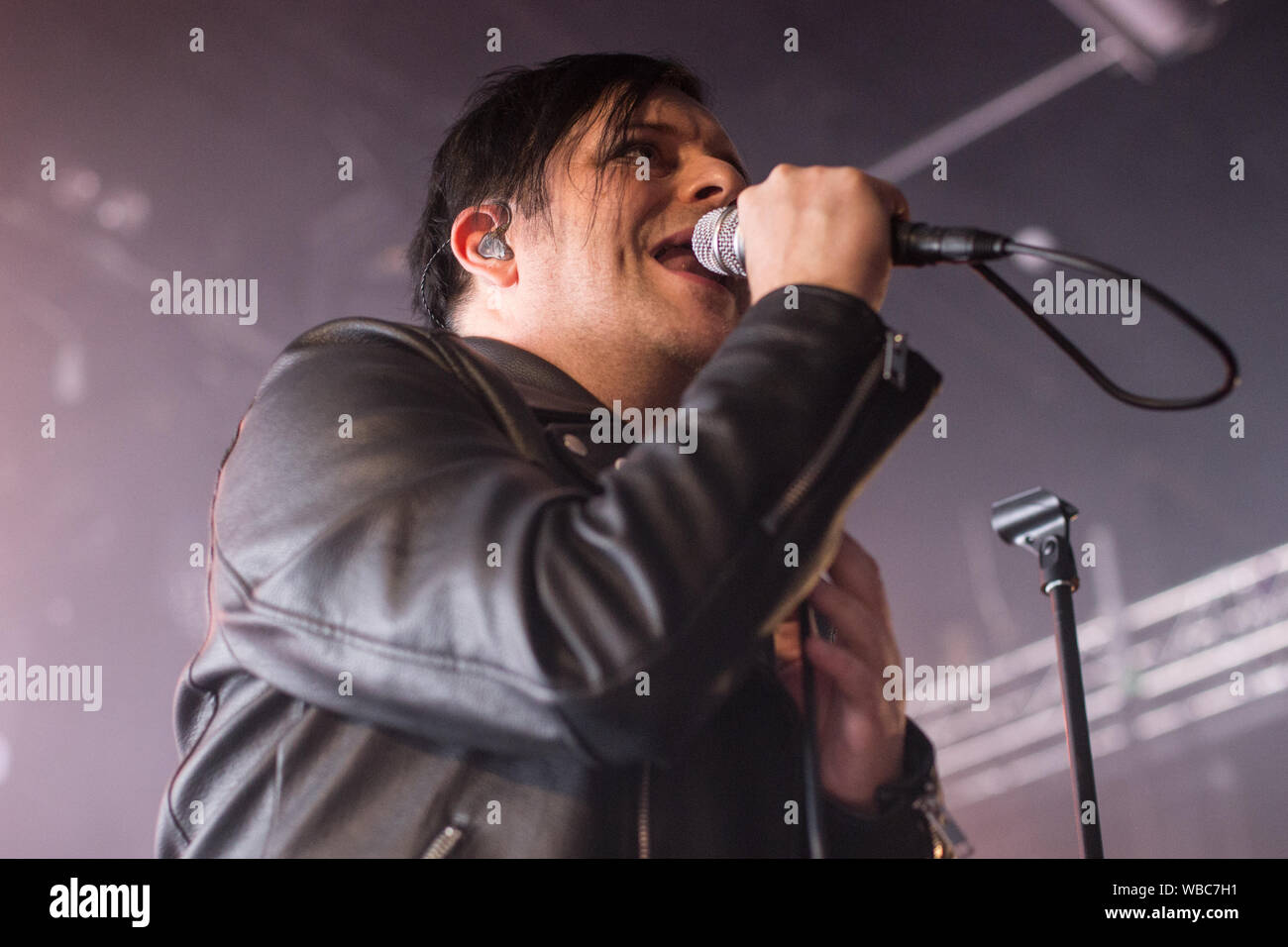 Oslo, Norway. 24th, August 2019. The Norwegina synthpop band Apoptygma ...