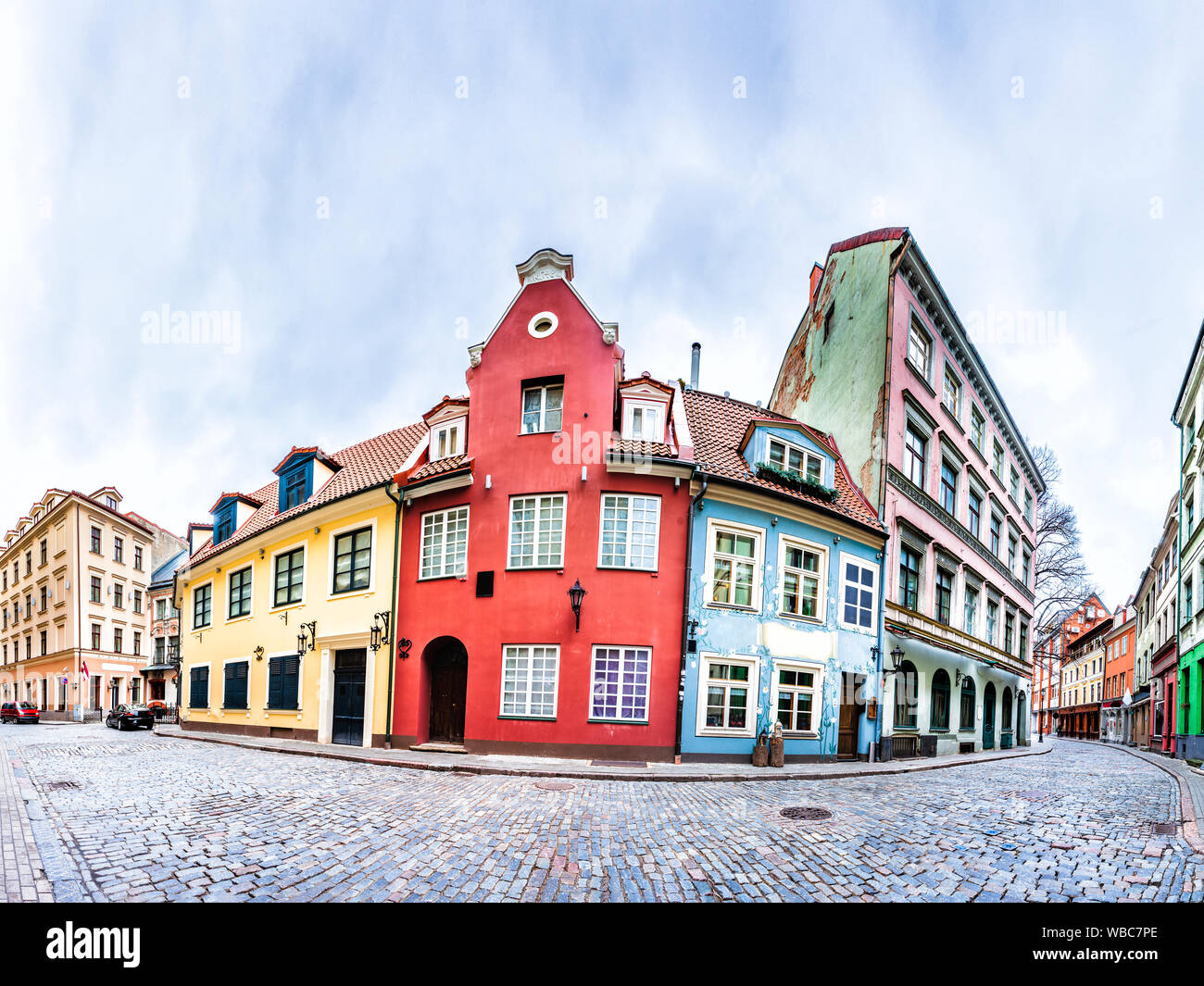 Facade architecture old building riga hi-res stock photography and ...
