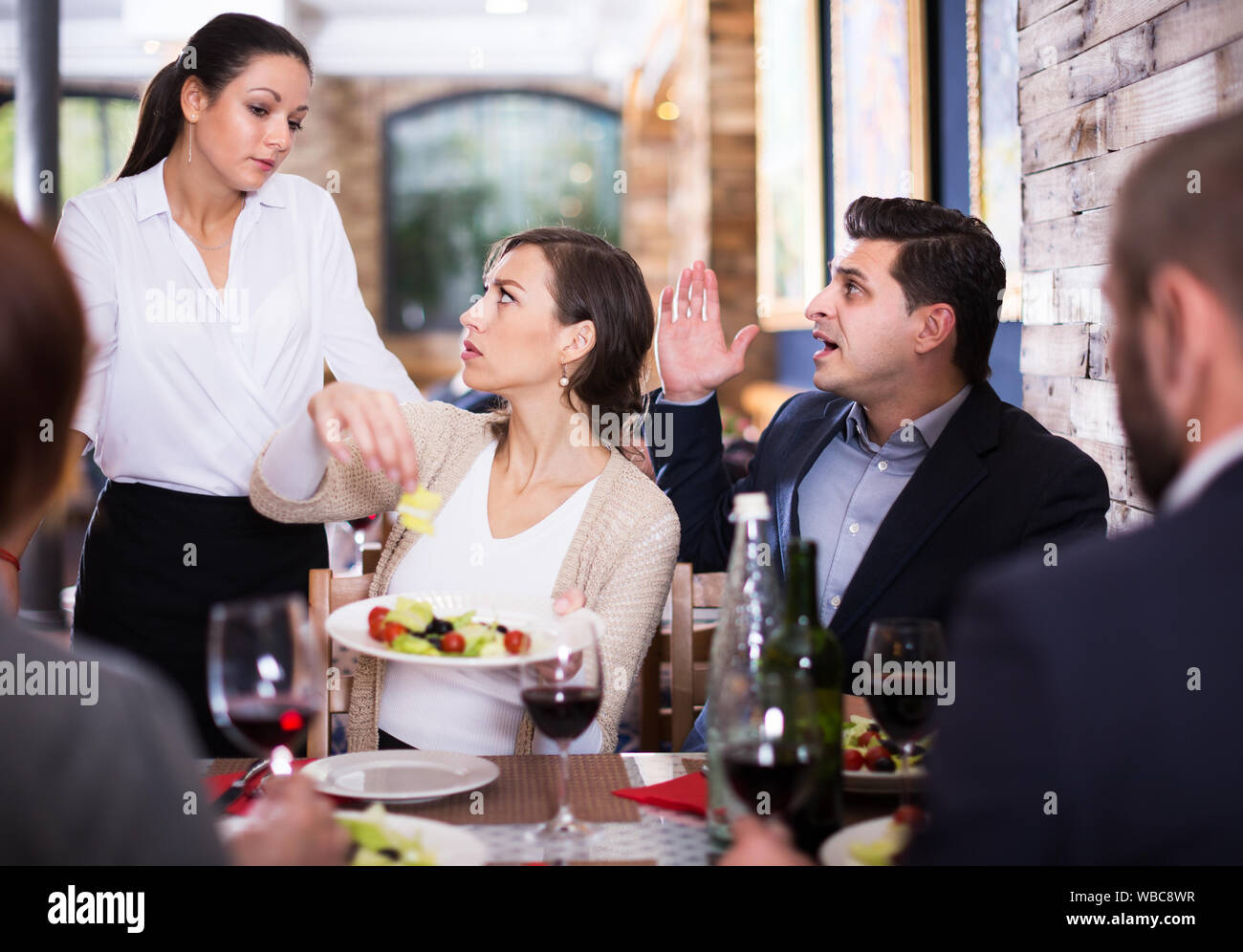 Complaint waiter hi-res stock photography and images - Alamy
