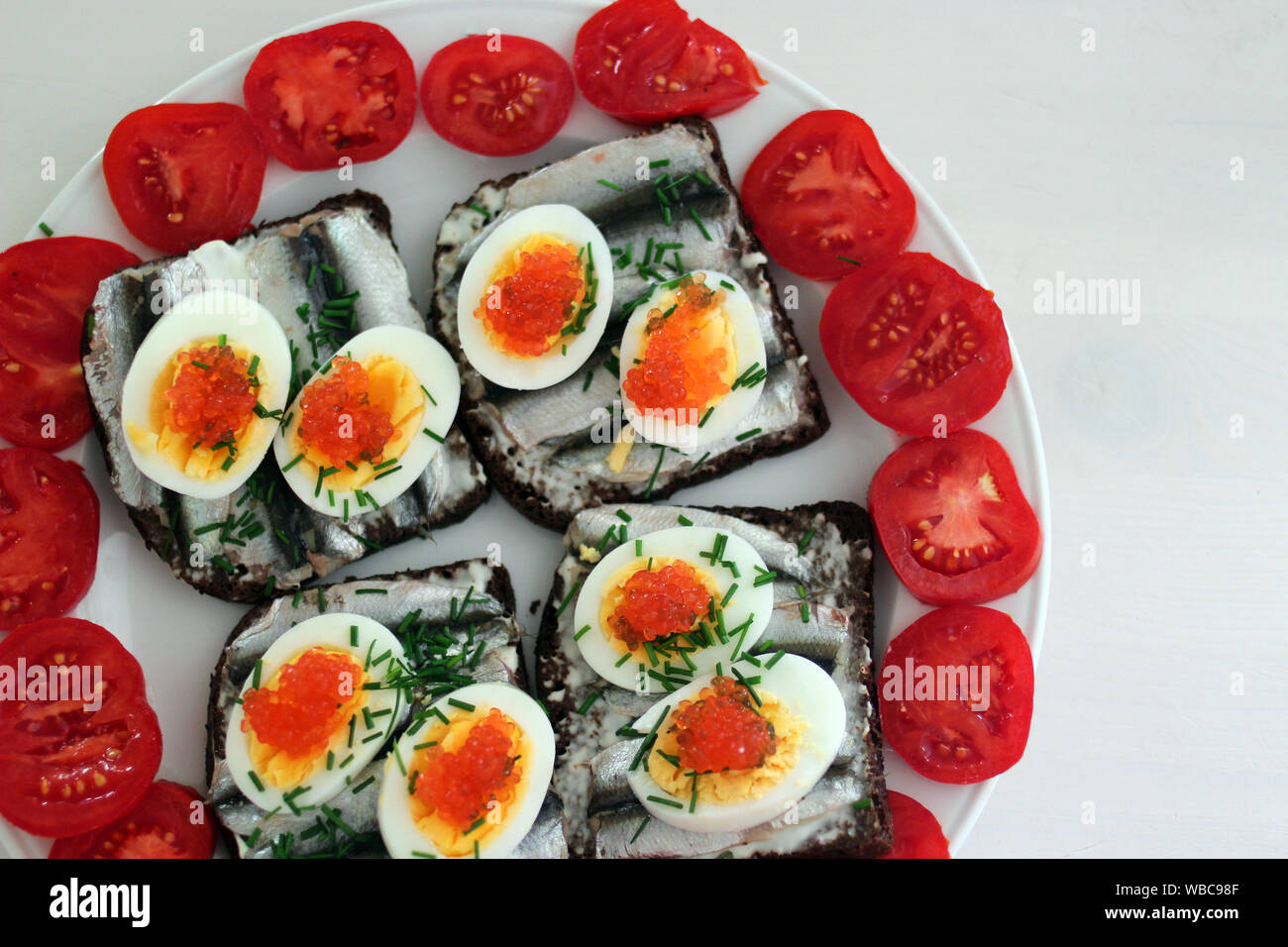 Sprat sandwich estonia hi-res stock photography and images - Alamy