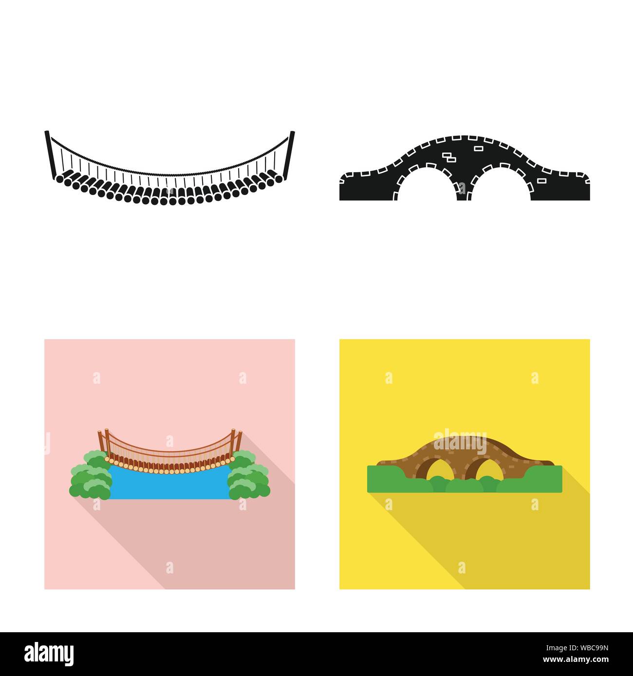 Isolated object of connection and design icon. Collection of connection ...