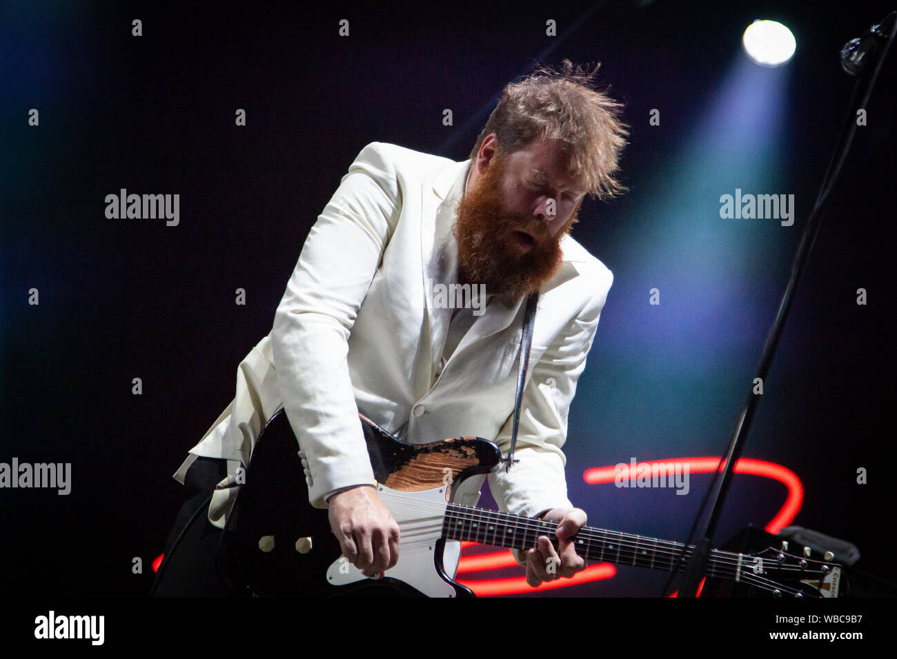 Trondheim, Norway. August 16th, 2019. The Swedish rock band The Hives ...