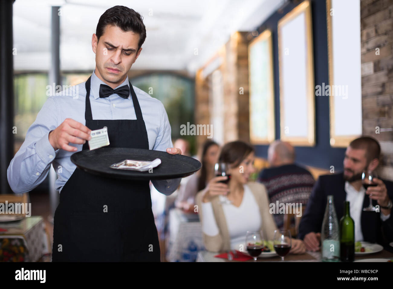 Sad waiter order hi-res stock photography and images - Alamy