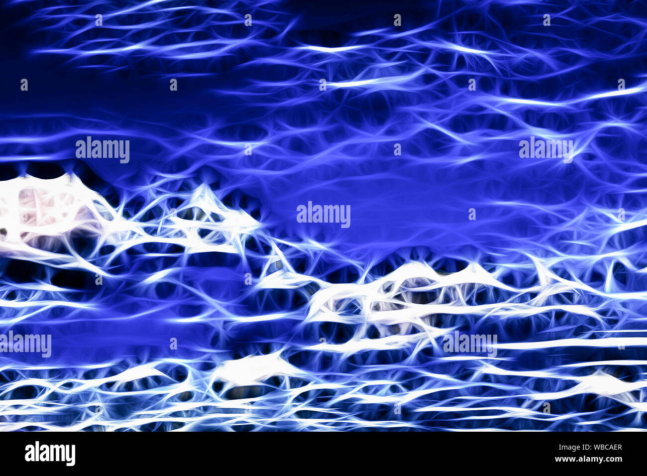 abstract deep pattern stripe wave Color level blue and white for ...