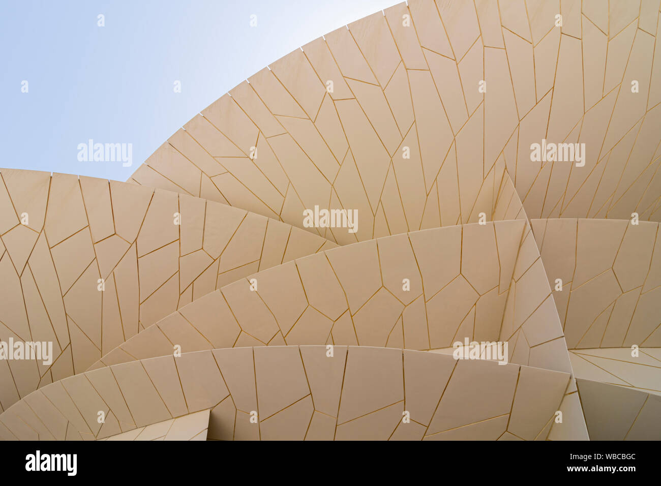 Detail of the desert rose inspired architectural landmark of the ...