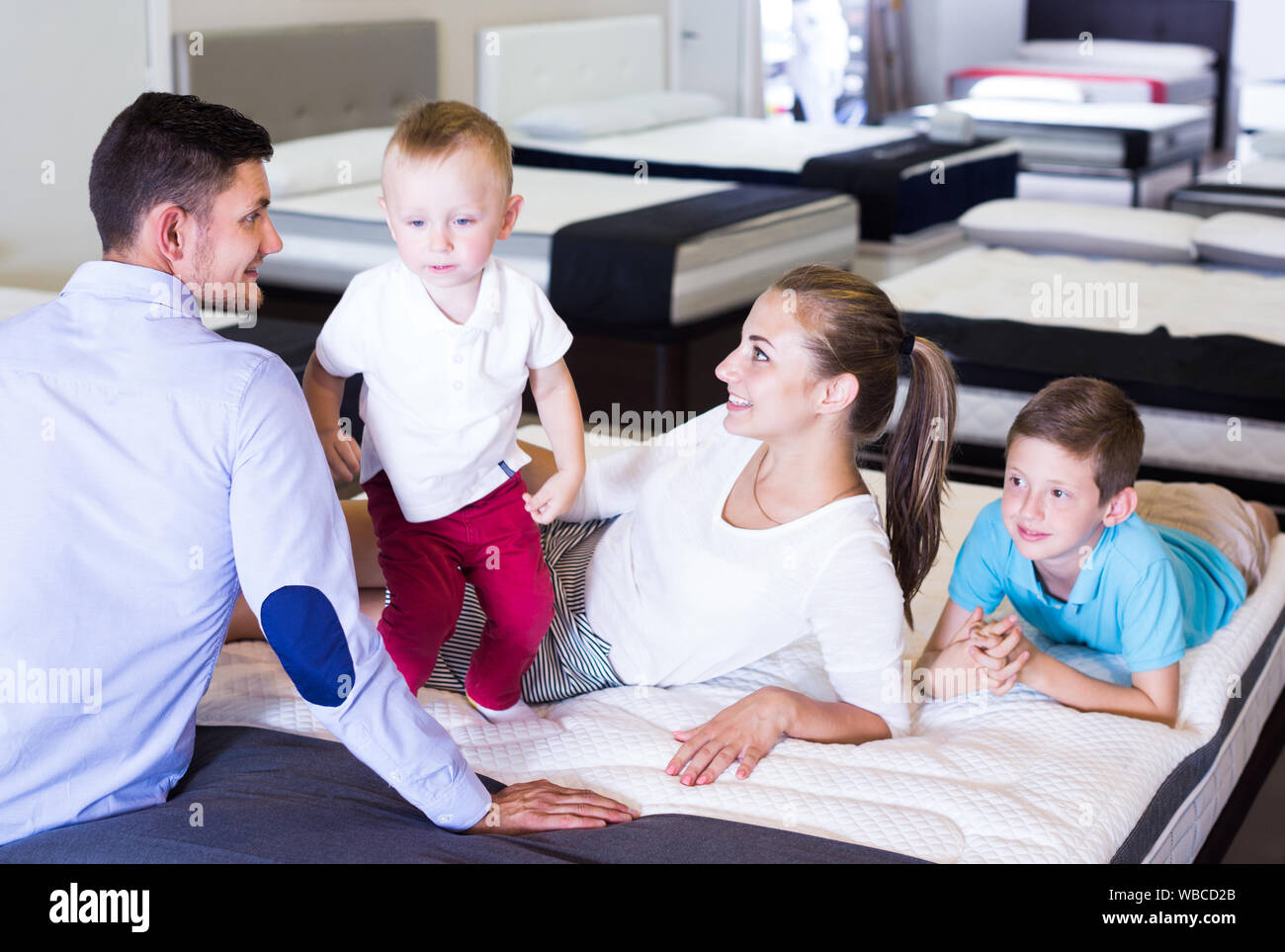 Parents with two sons hi-res stock photography and images - Alamy