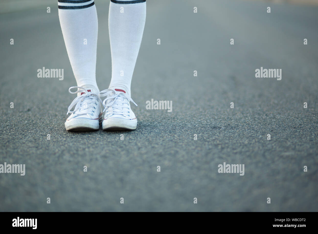 Long legs in stockings beautiful hi-res stock photography and images ...