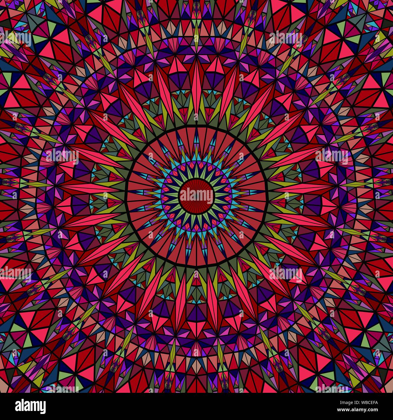 Abstract colorful triangles background hi-res stock photography and ...