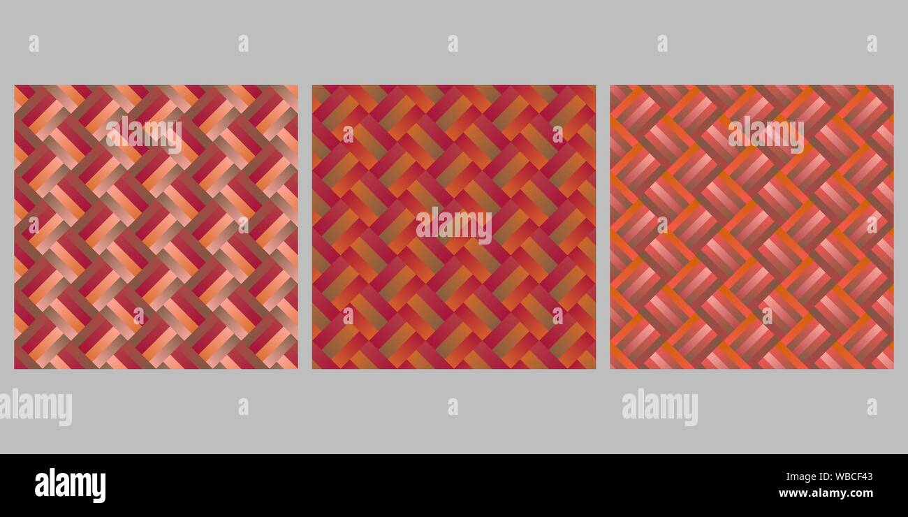 Seamless zig zag stripe pattern background design set - abstract vector illustrations from ...