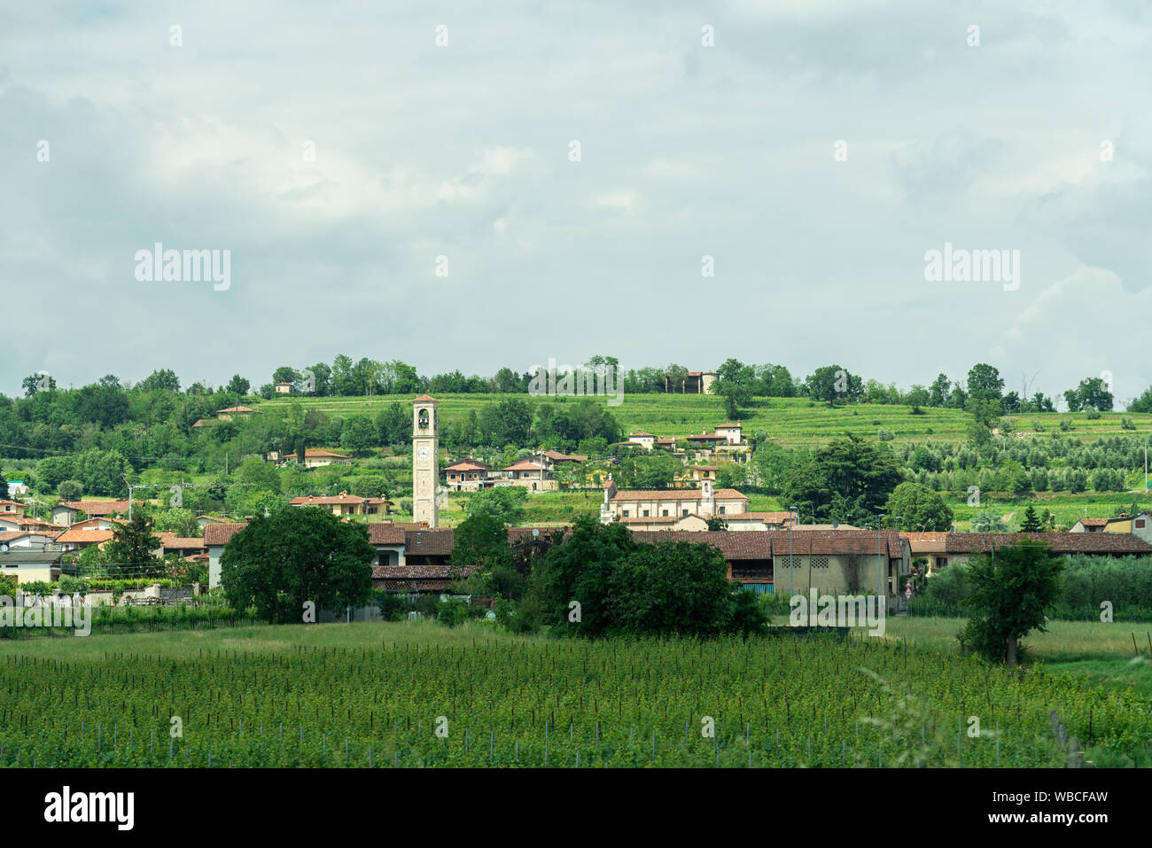 Travel In Rural Italy Landscape Stock Photo - Alamy