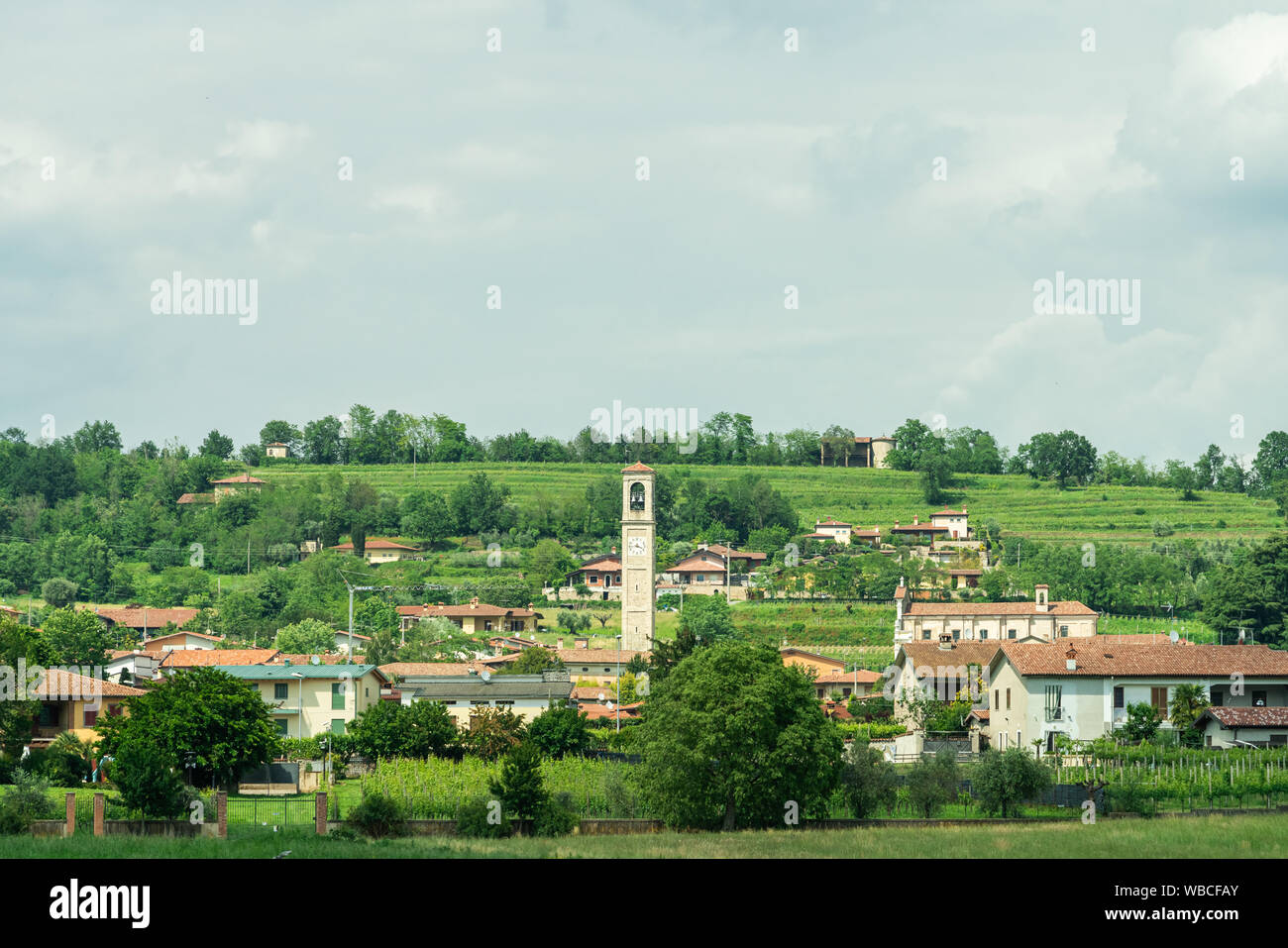 Travel In Rural Italy Landscape Stock Photo - Alamy