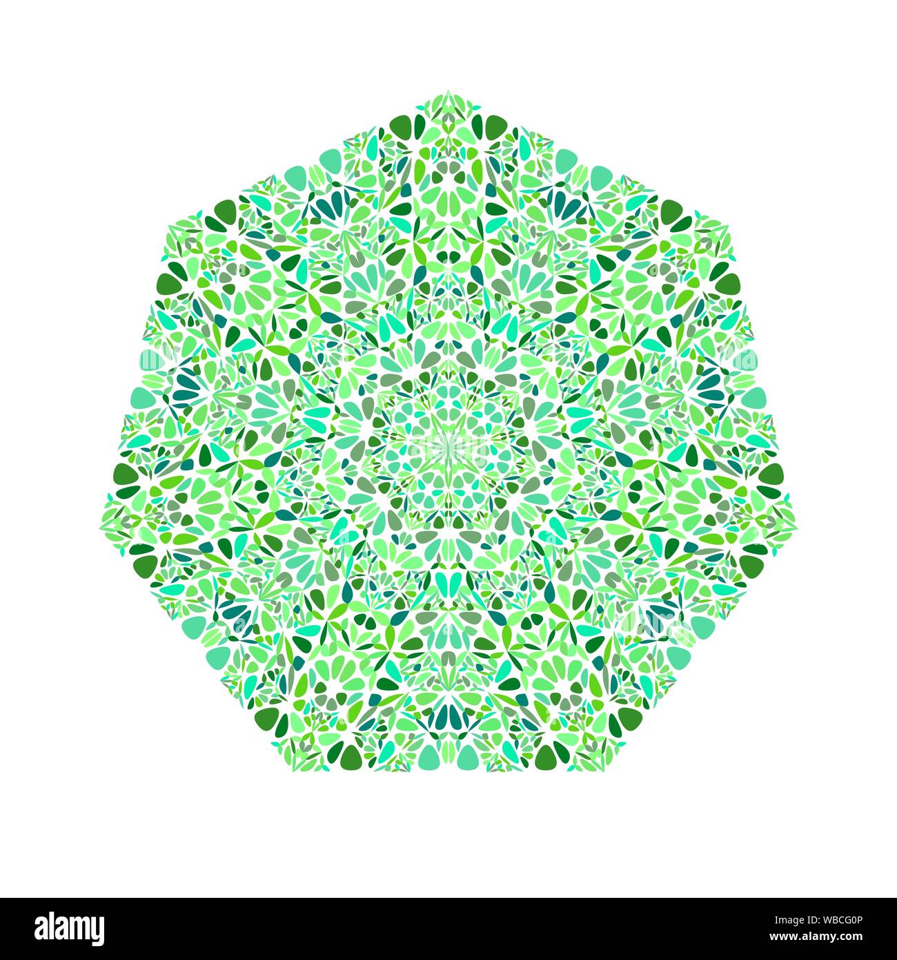 Heptagon design hi-res stock photography and images - Alamy