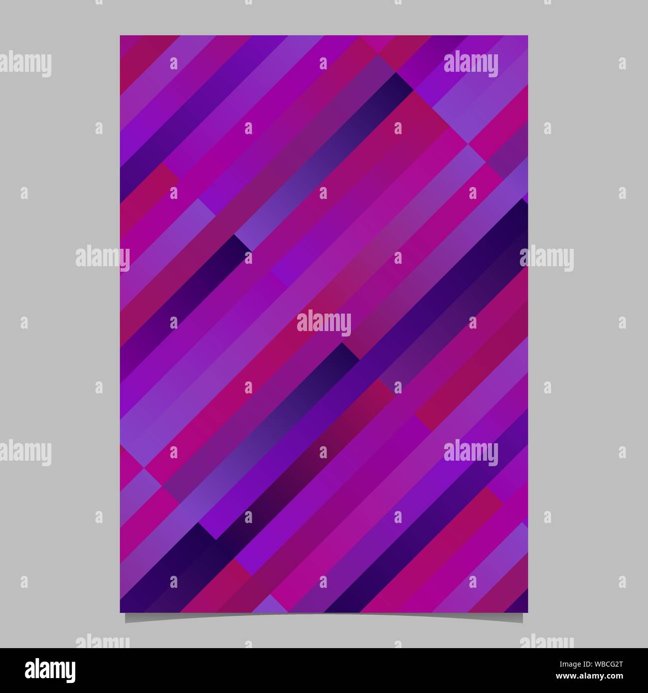 Geometrical colorful trendy gradient diagonal rectangle flyer ...