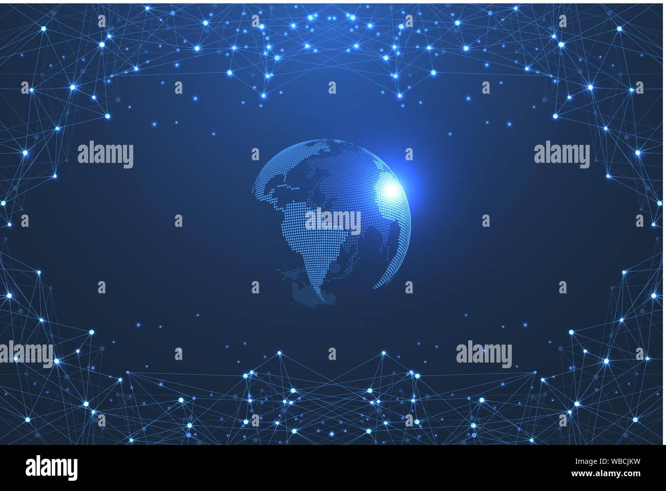 Global network connection concept. Big data visualization. Social ... Global network connection concept. Big data visualization. Social ...