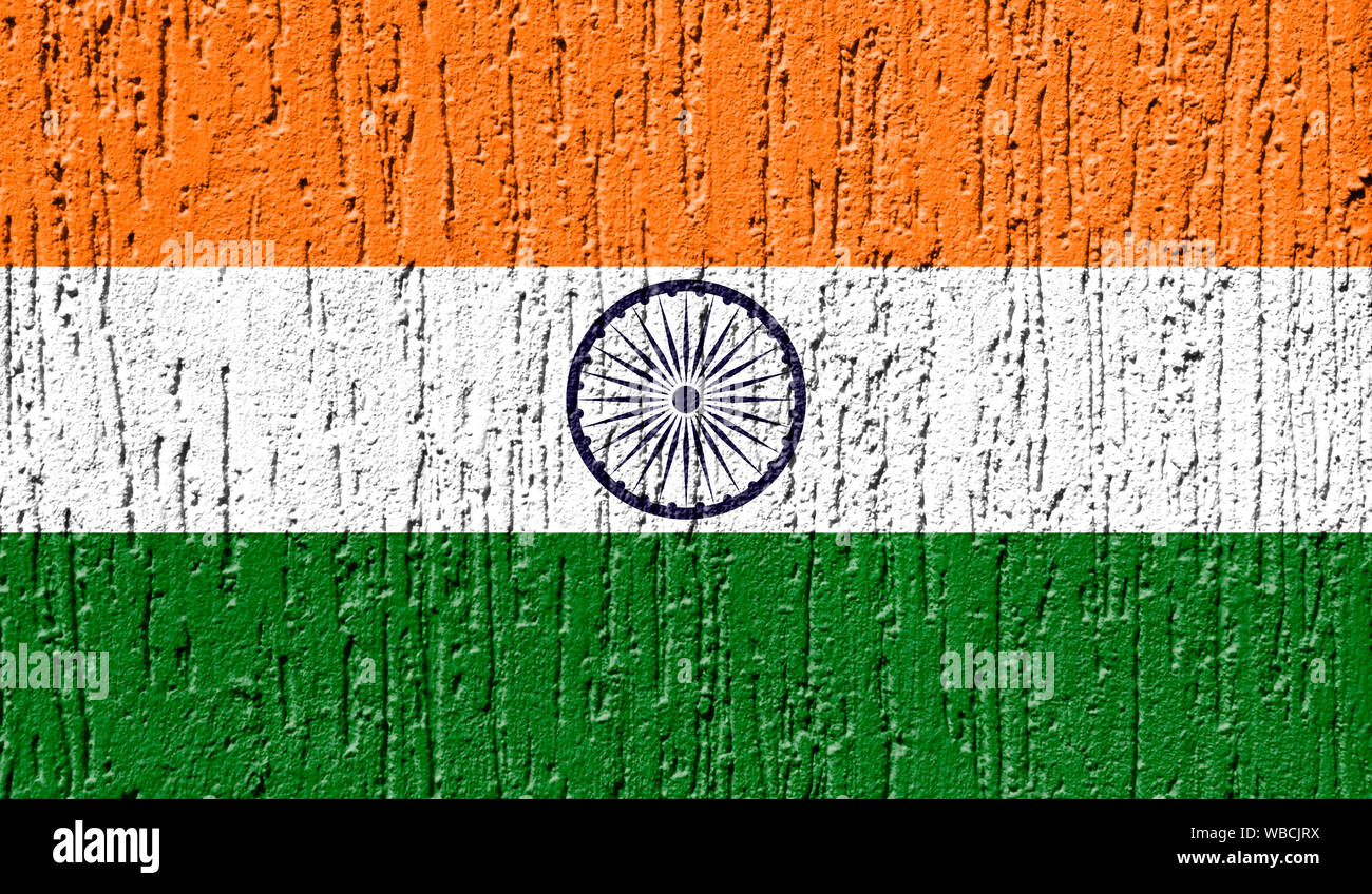 India cracked flag hi-res stock photography and images - Alamy