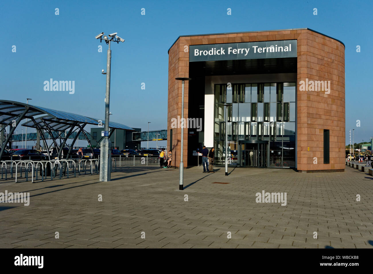 Brodick Ferry Terminal Isle of Arran, Scotland, United Kingdom Stock ...