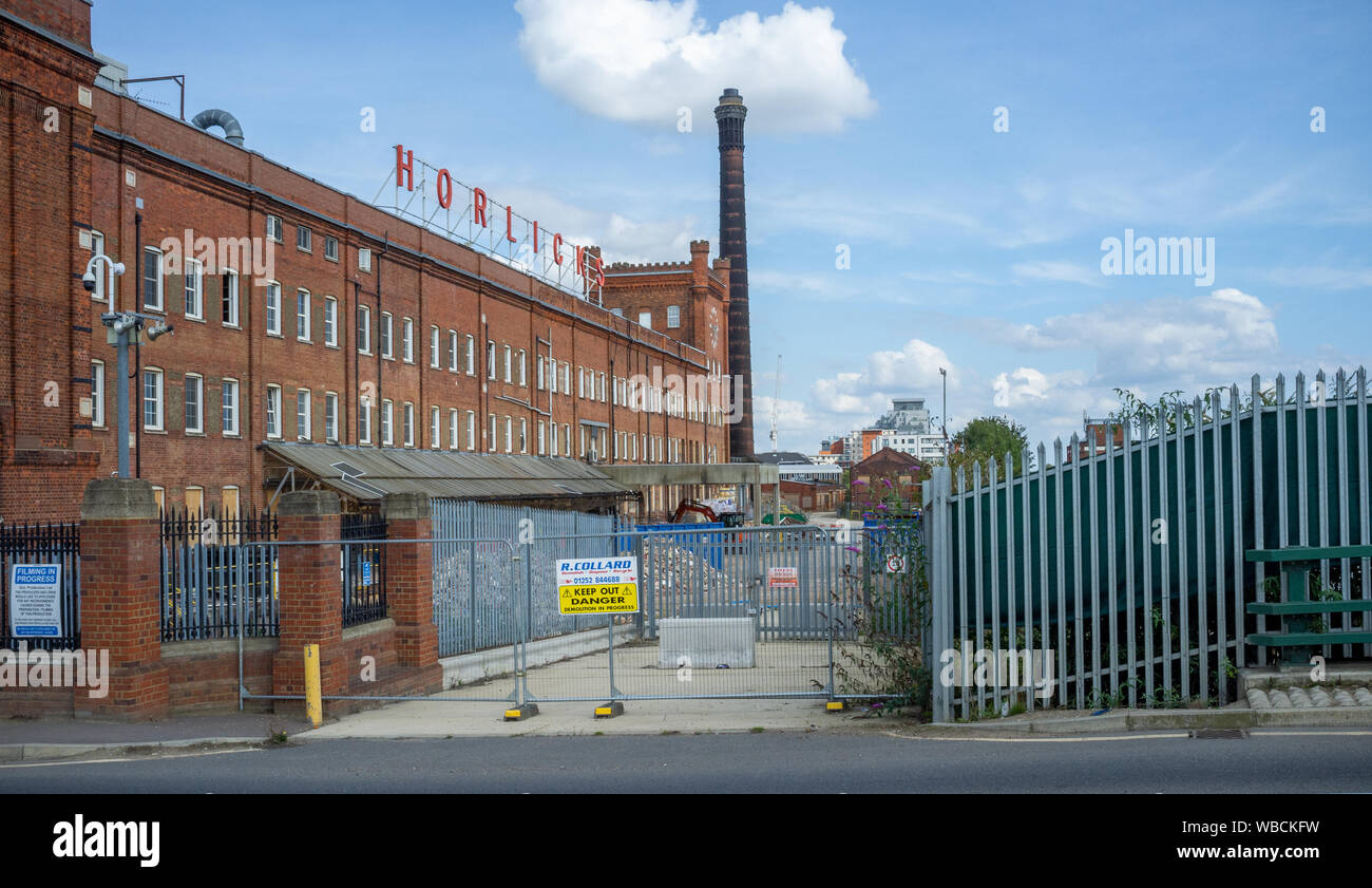 The Horlick's Factory, Slough, Berkshire, now decommissioned. The ...