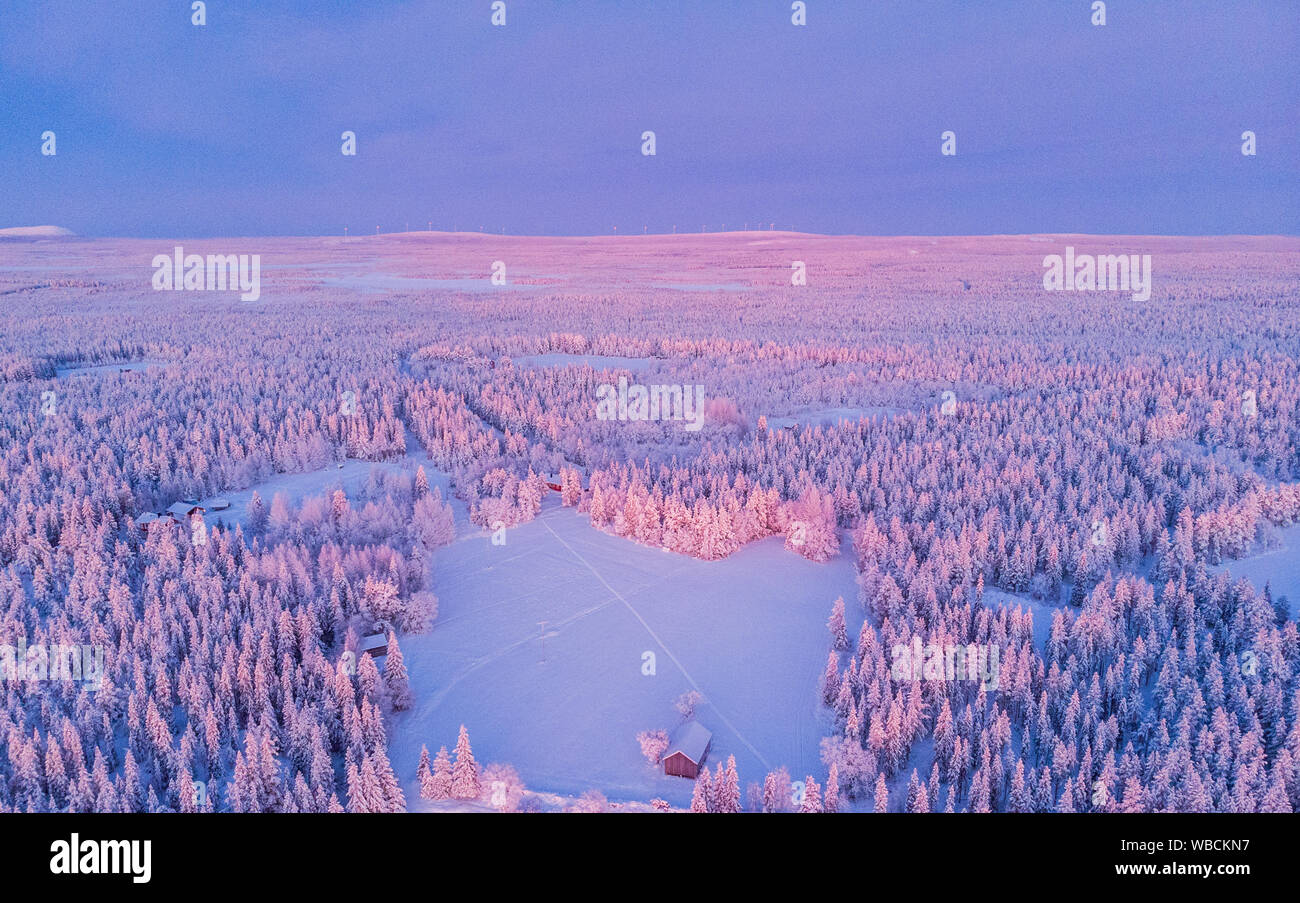 Lapland view hi-res stock photography and images - Alamy