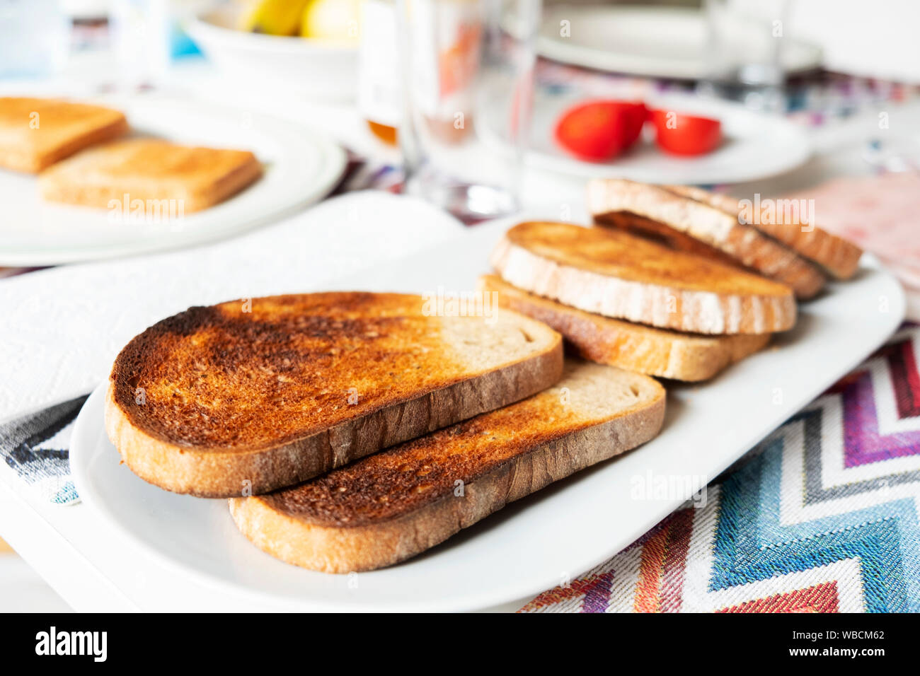 Preparing toasts hi-res stock photography and images - Alamy