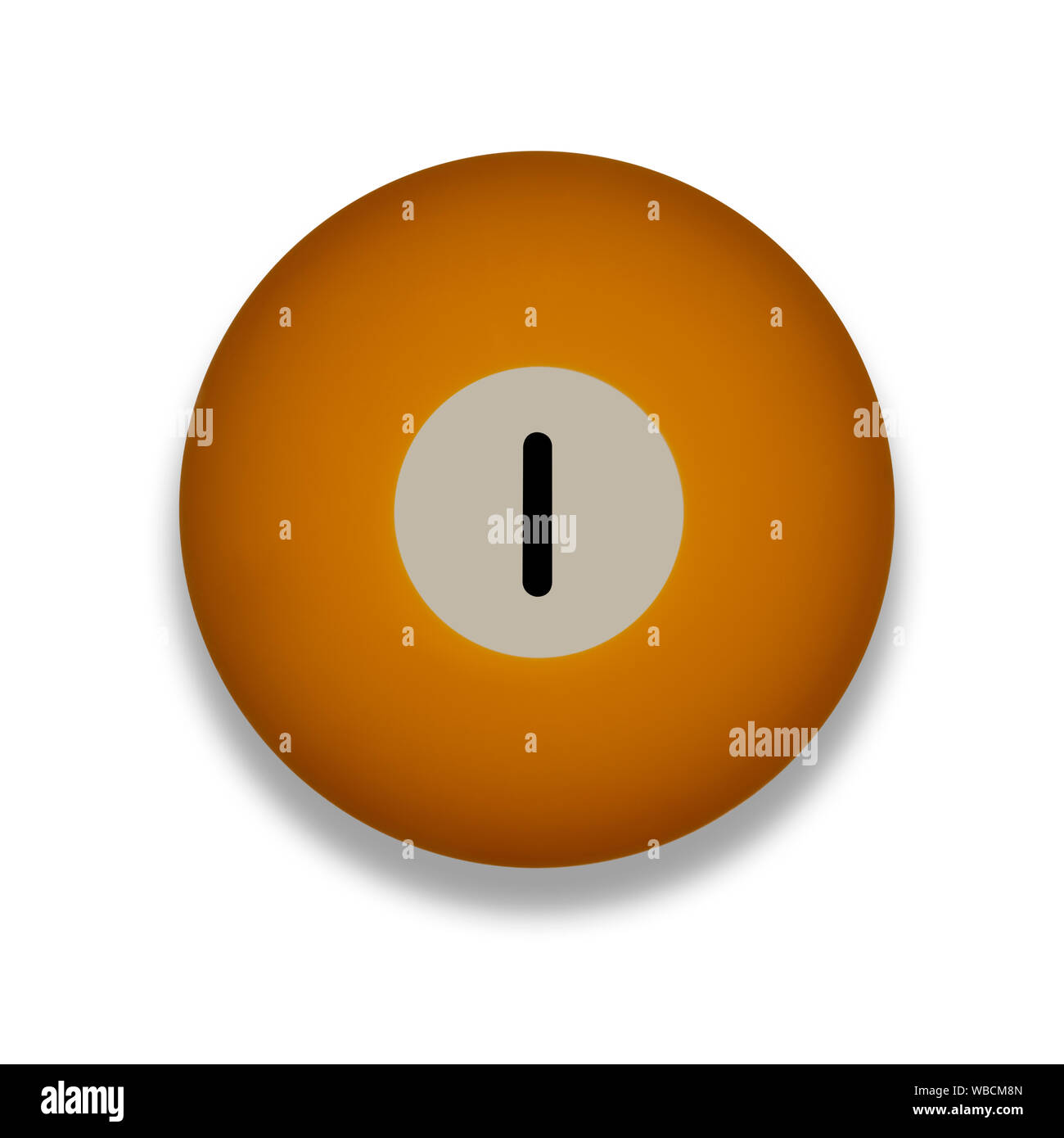 Pool balls 1 Cut Out Stock Images & Pictures - Alamy