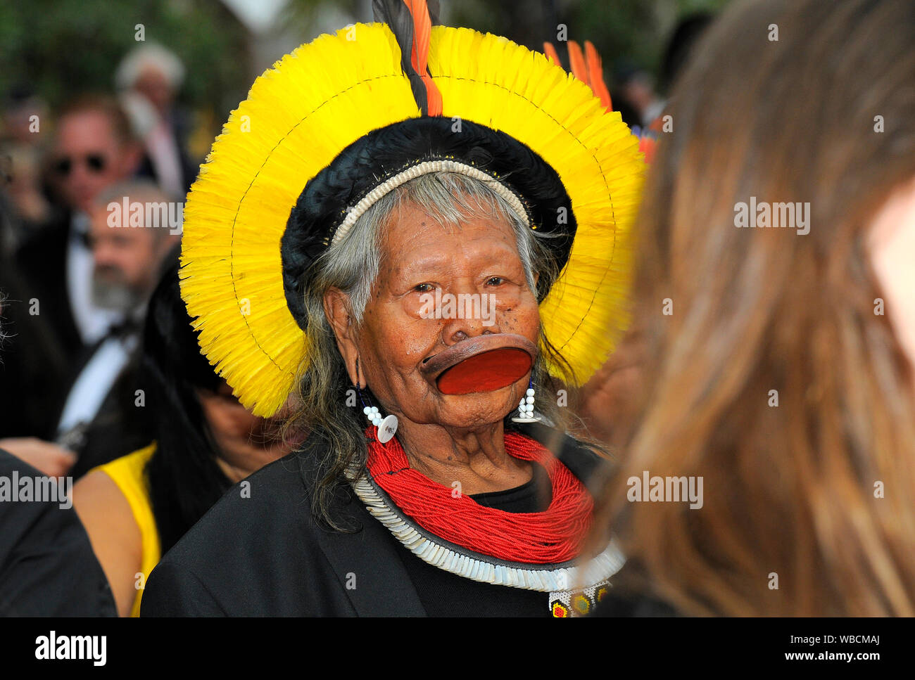 Raoni attends the 72nd Cannes Film Festival 2019 Stock Photo - Alamy