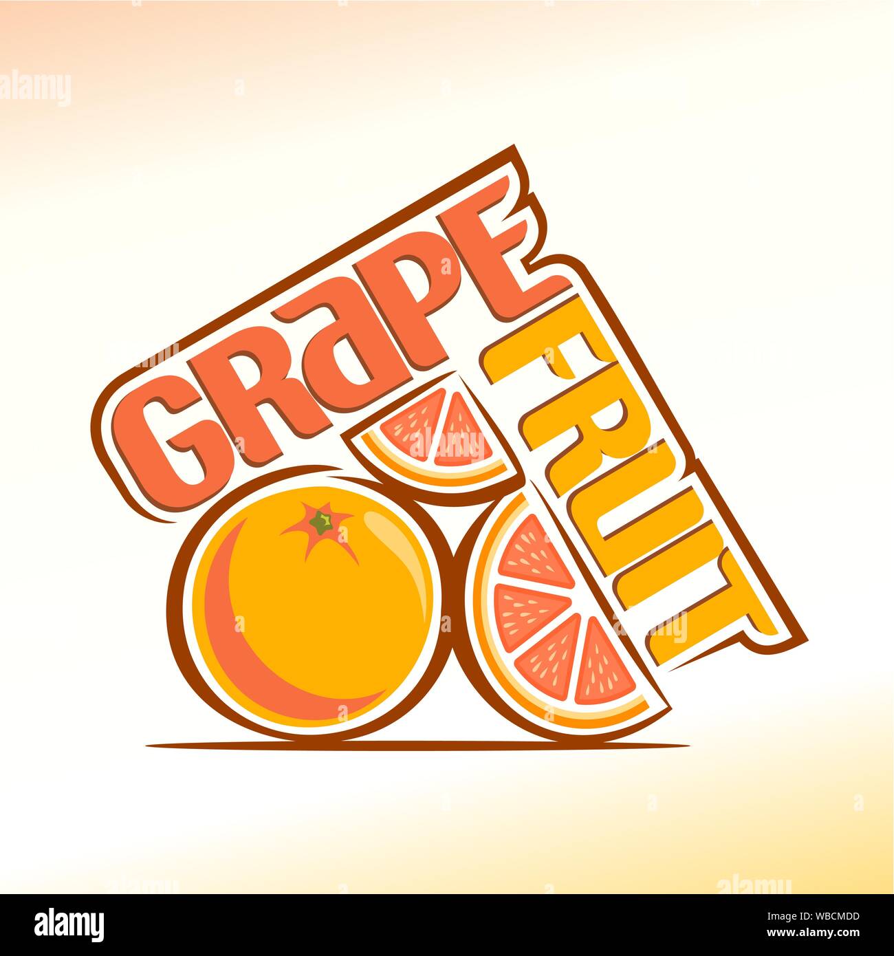 Grapefruit juice Stock Vector Images - Alamy