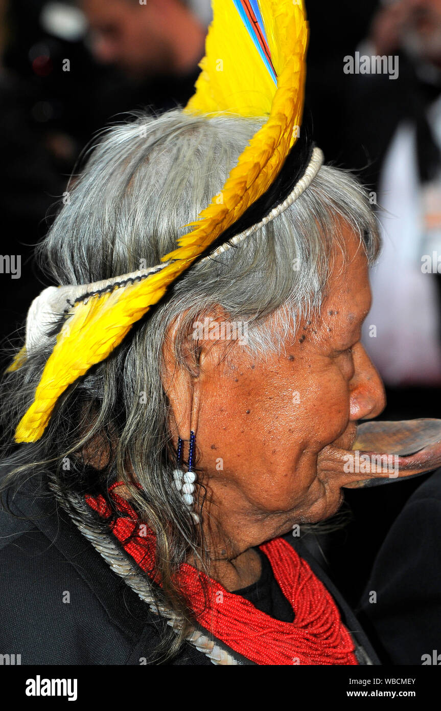 Raoni attends the 72nd Cannes Film Festival 2019 Stock Photo - Alamy