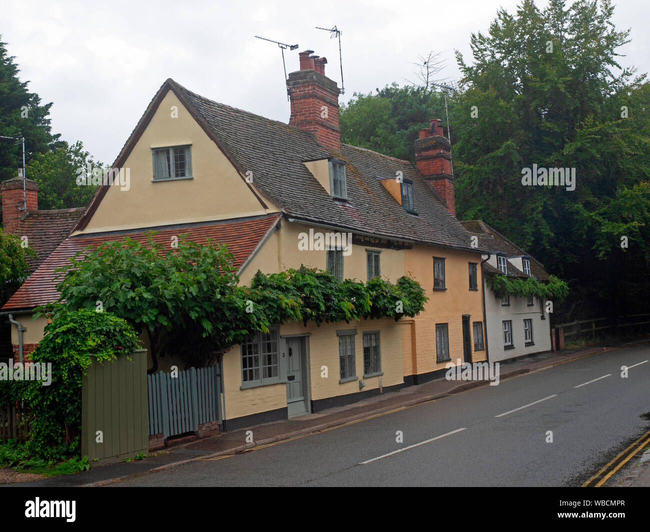 The village of Dedham in Essex Stock Photo - Alamy