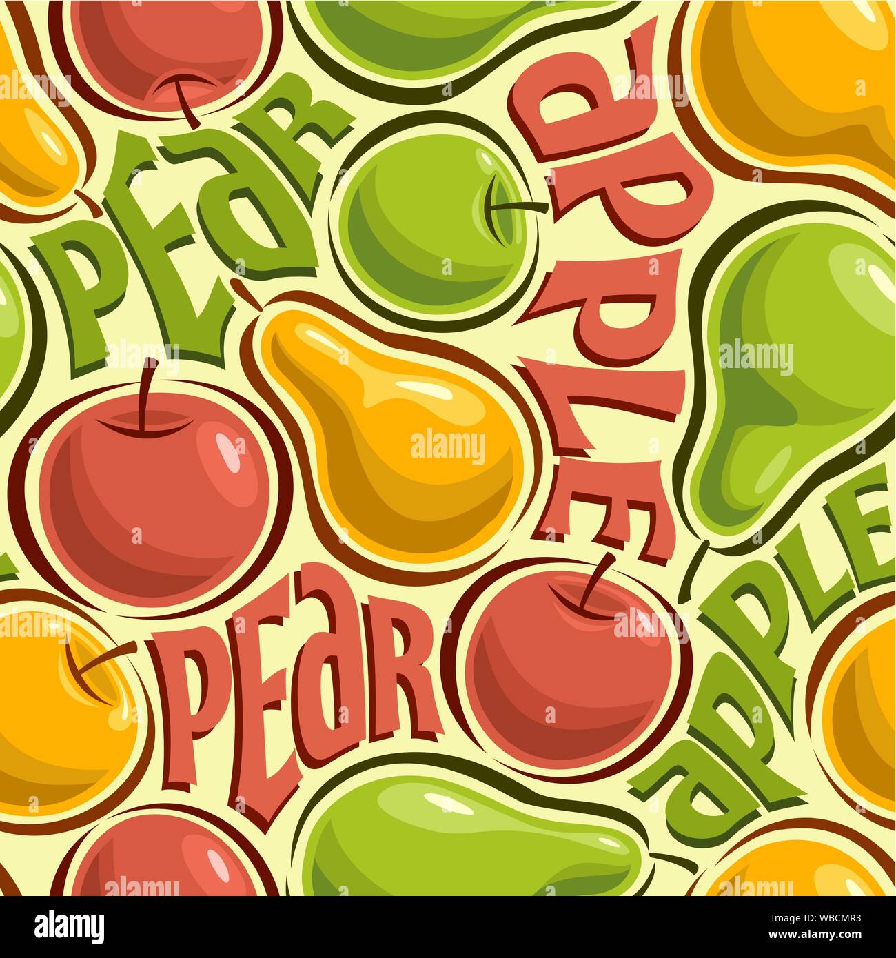 Fruit fabric Stock Vector Images - Alamy