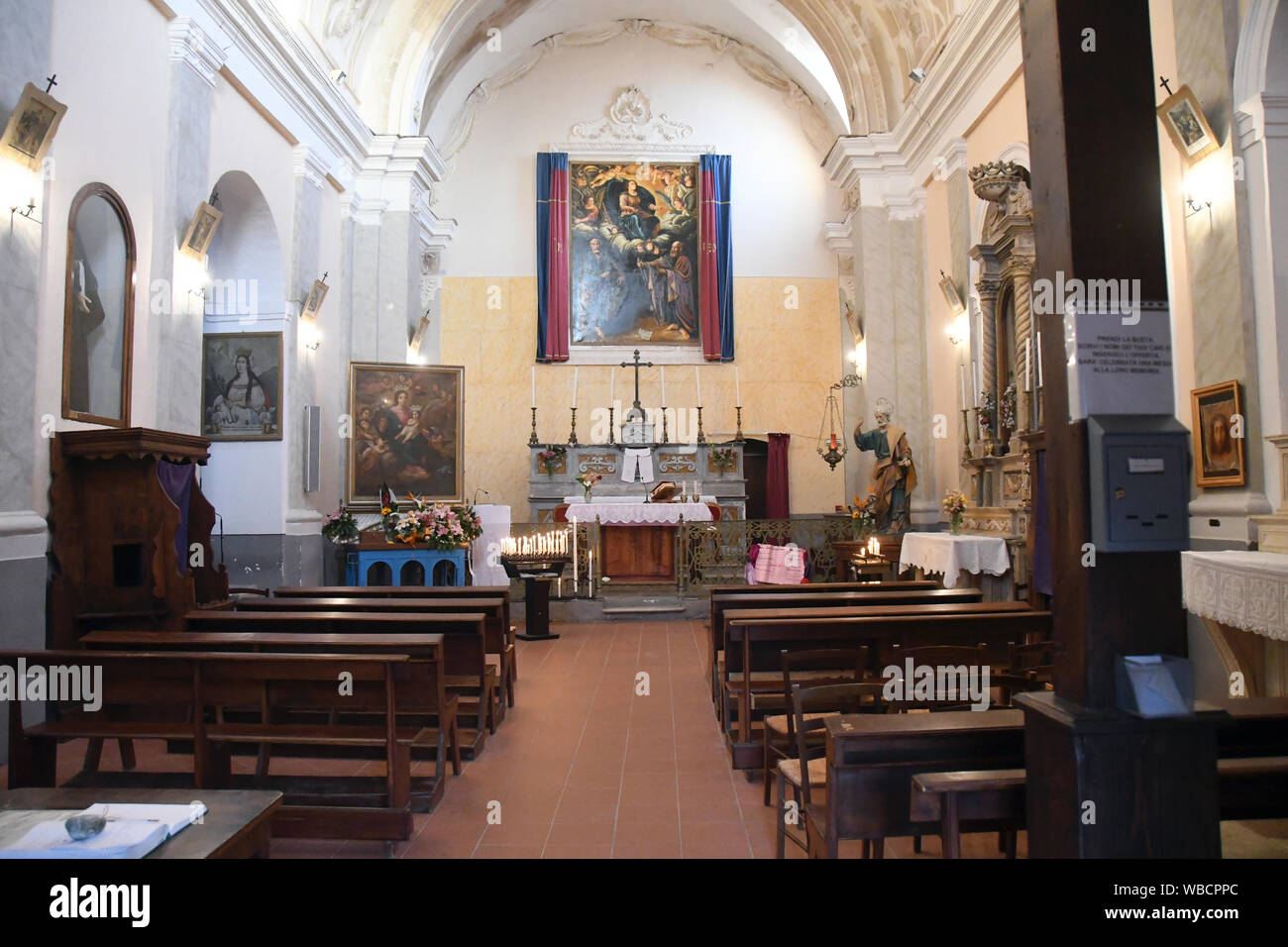 Pentidattilo Reggio Calabria Italy - Church of Saints Peter and Paul ...