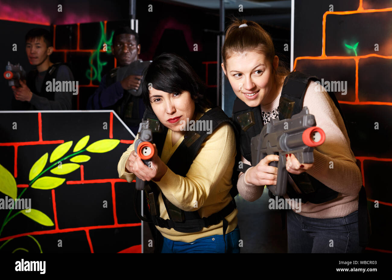 Laser tag arena hi-res stock photography and images - Alamy