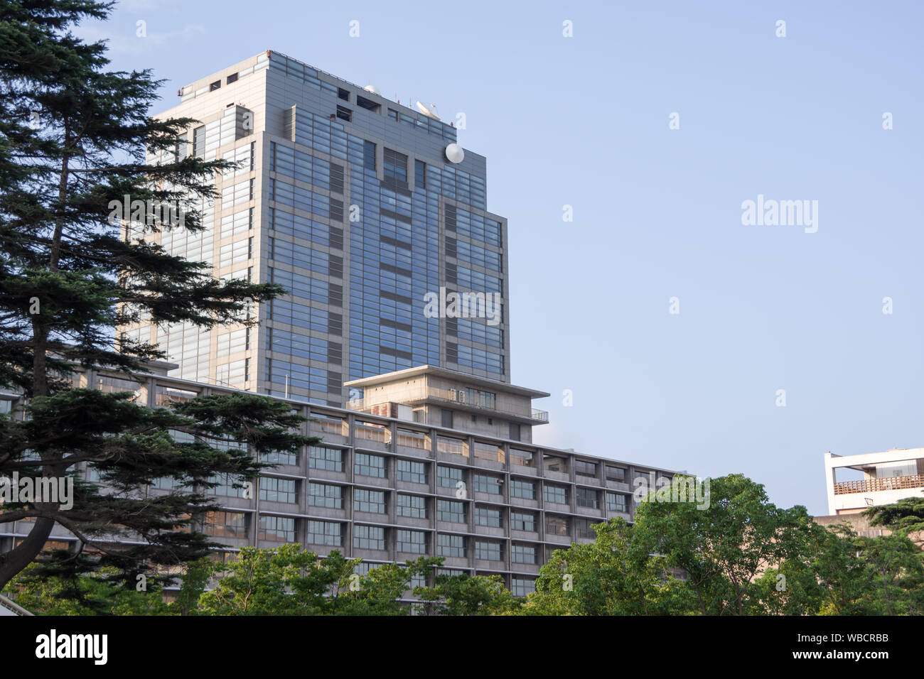 chiba, japan, 08/26/2019 , Chiba Prefectural Government Offices ...