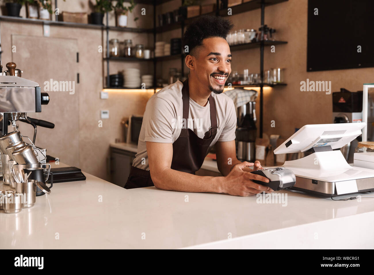 African food counter hi-res stock photography and images - Alamy