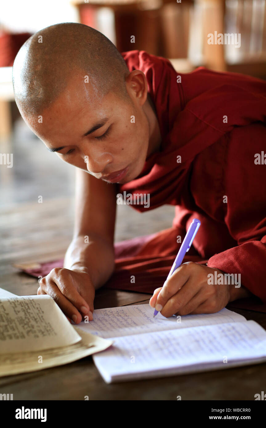 Buddhist monk initiation ceremony in hi-res stock photography and ...