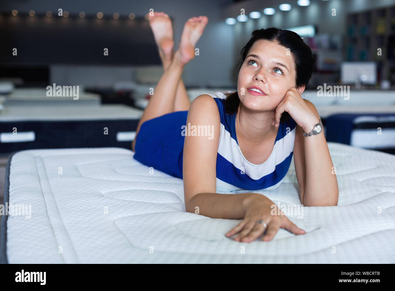 Matress testing hi-res stock photography and images - Alamy